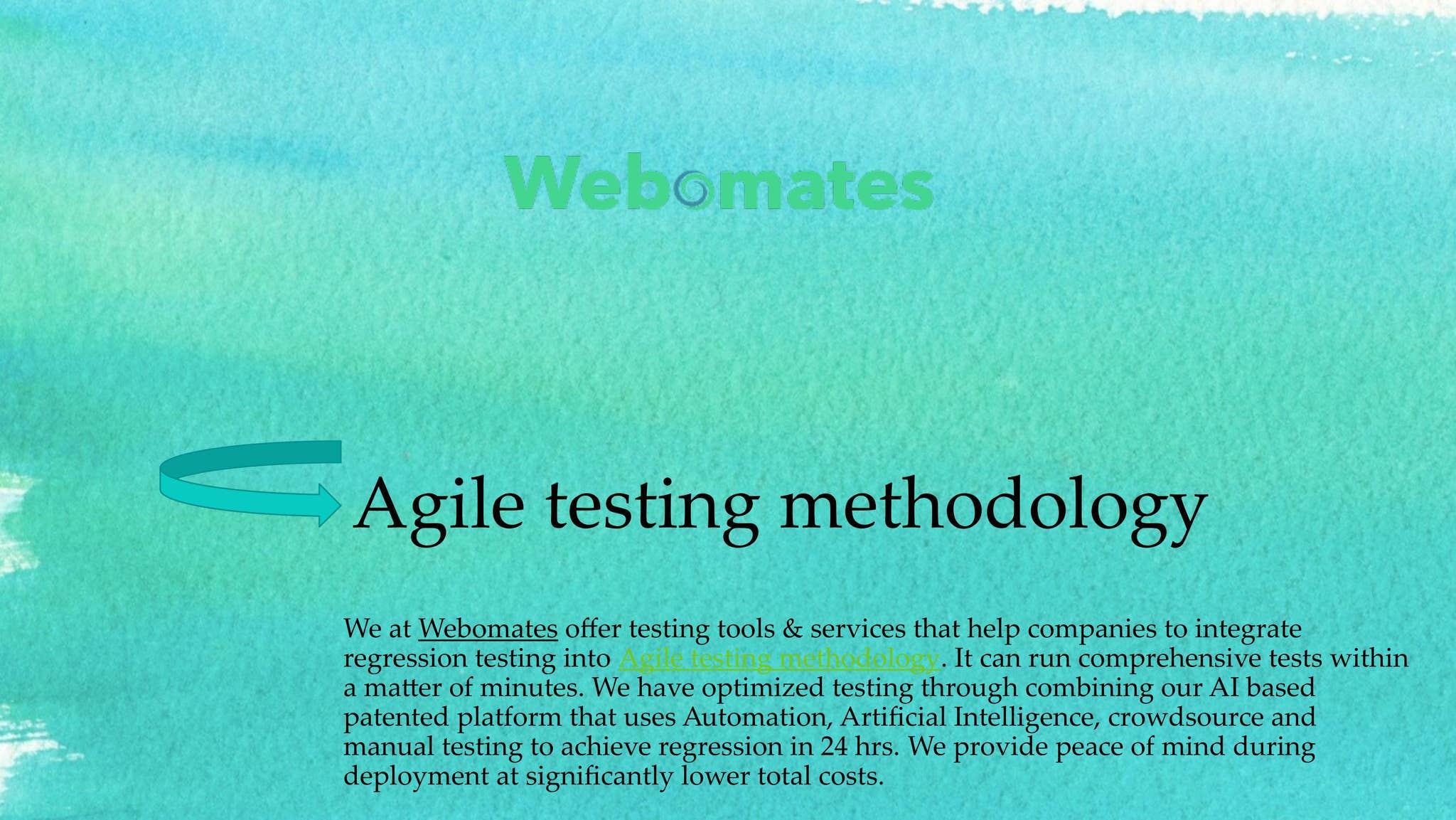 Agile Testing Methodology By Webomates Inc Issuu