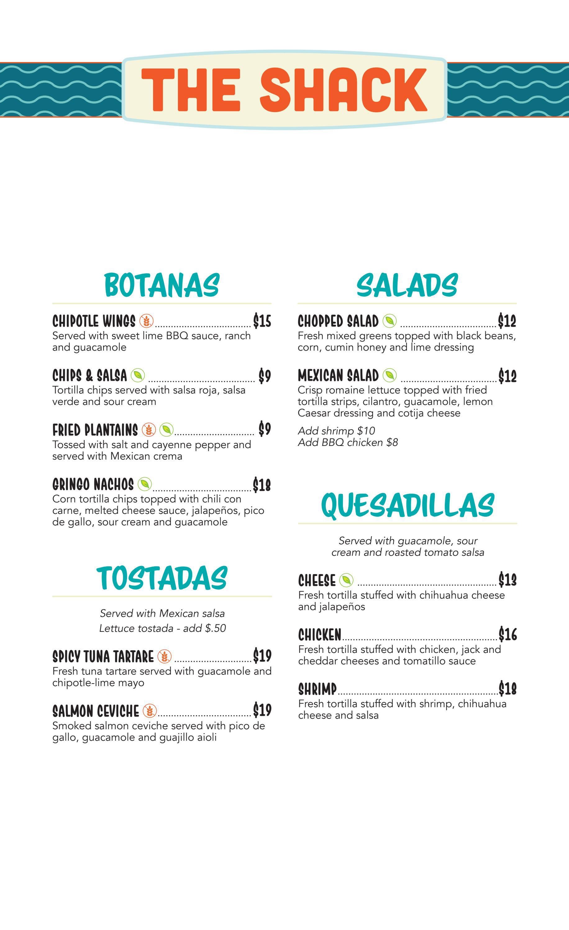 Little Bay - The Shack - Mexican Menu by Divi Resorts - Issuu