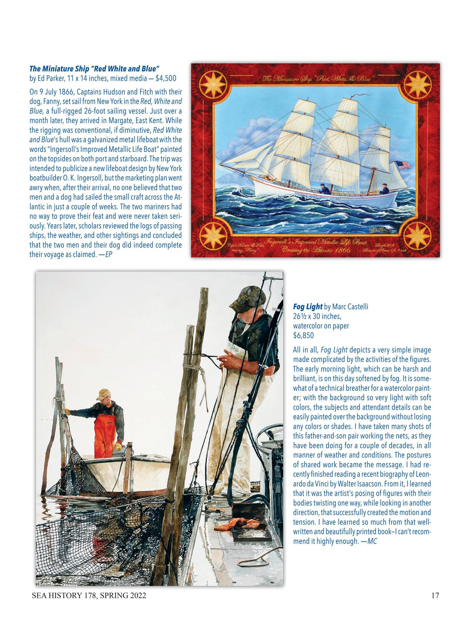 Sea History 178 - Spring 2022 by National Maritime Historical Society ...