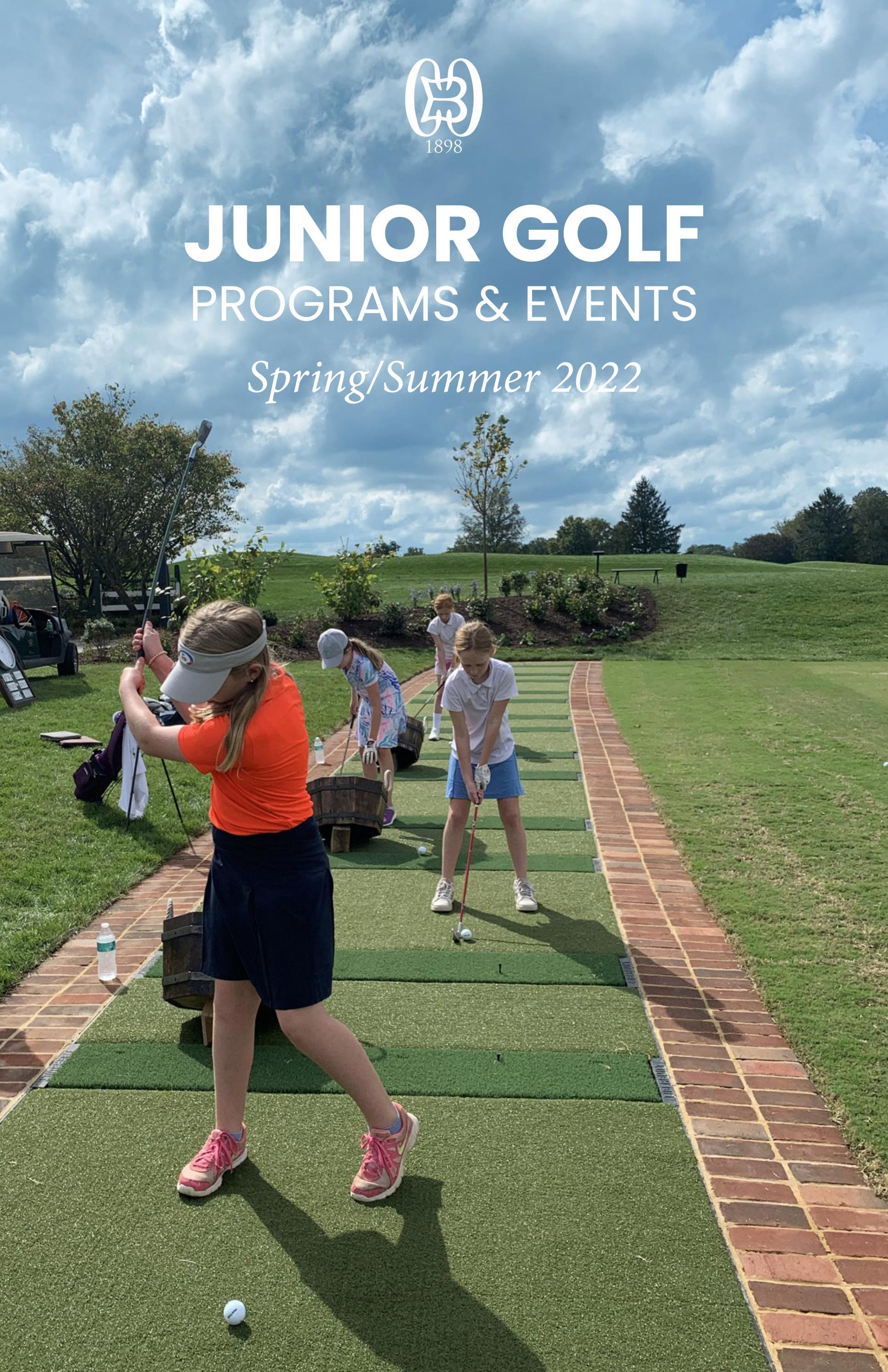 Junior Golf Programs & Events 2022 by membership-bcc1898 - Issuu