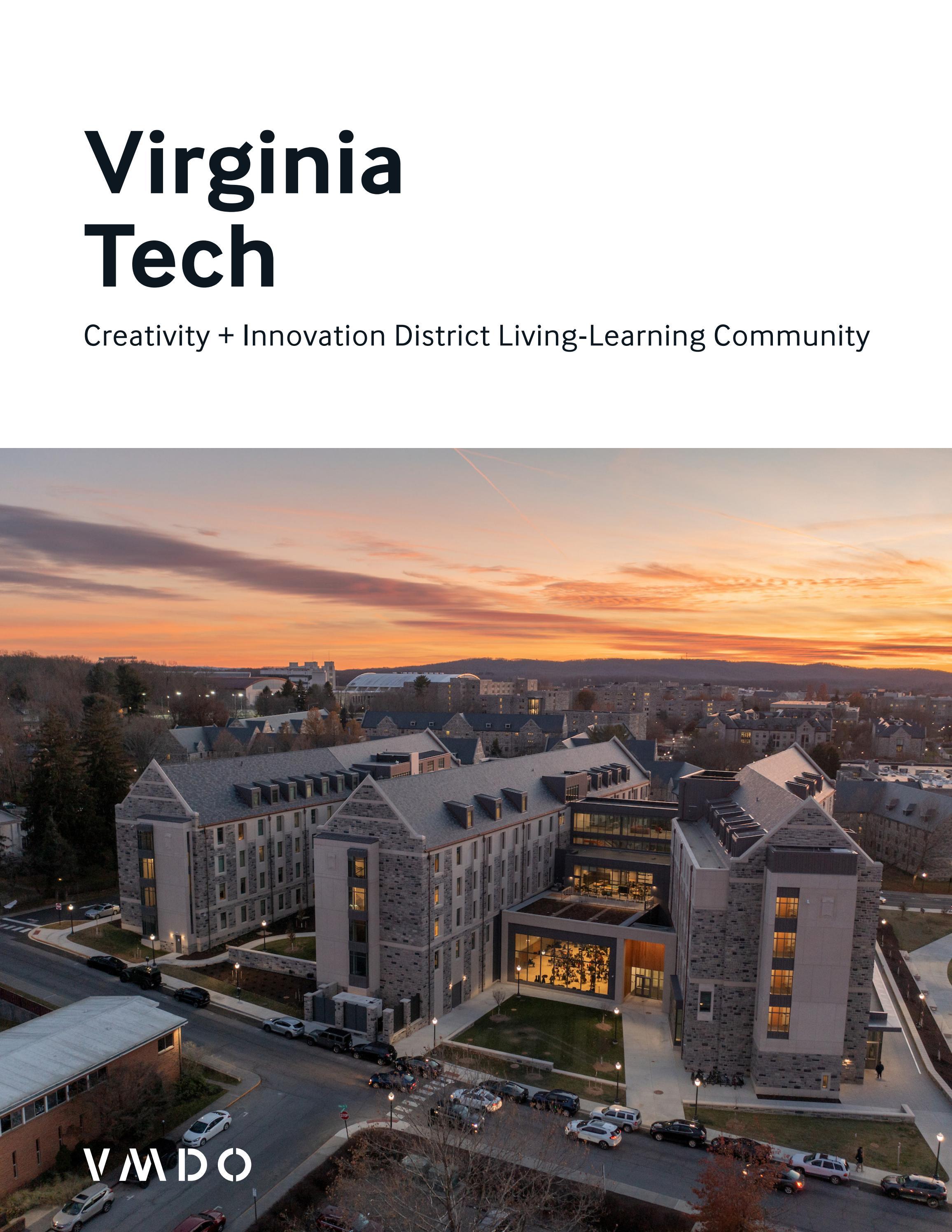Virginia Tech Creativity and Innovation District LLC by VMDO Architects ...