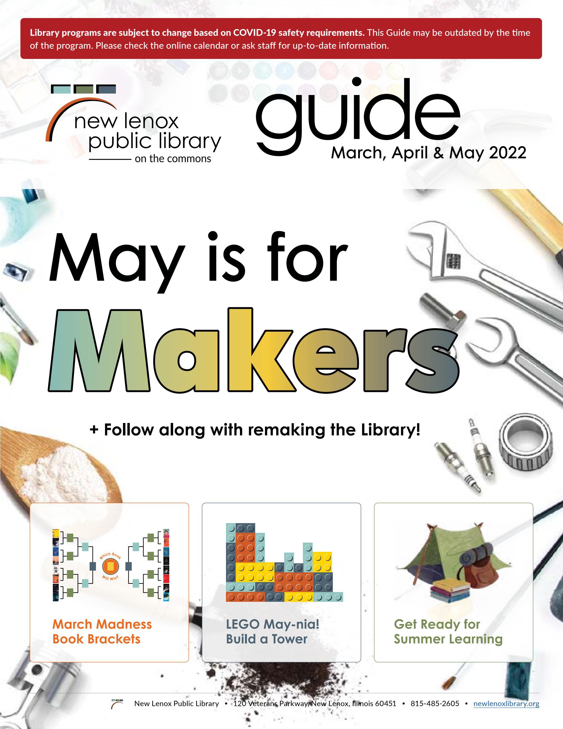 New Lenox Library Guide: Spring 2022 by New Lenox Public Library - Issuu