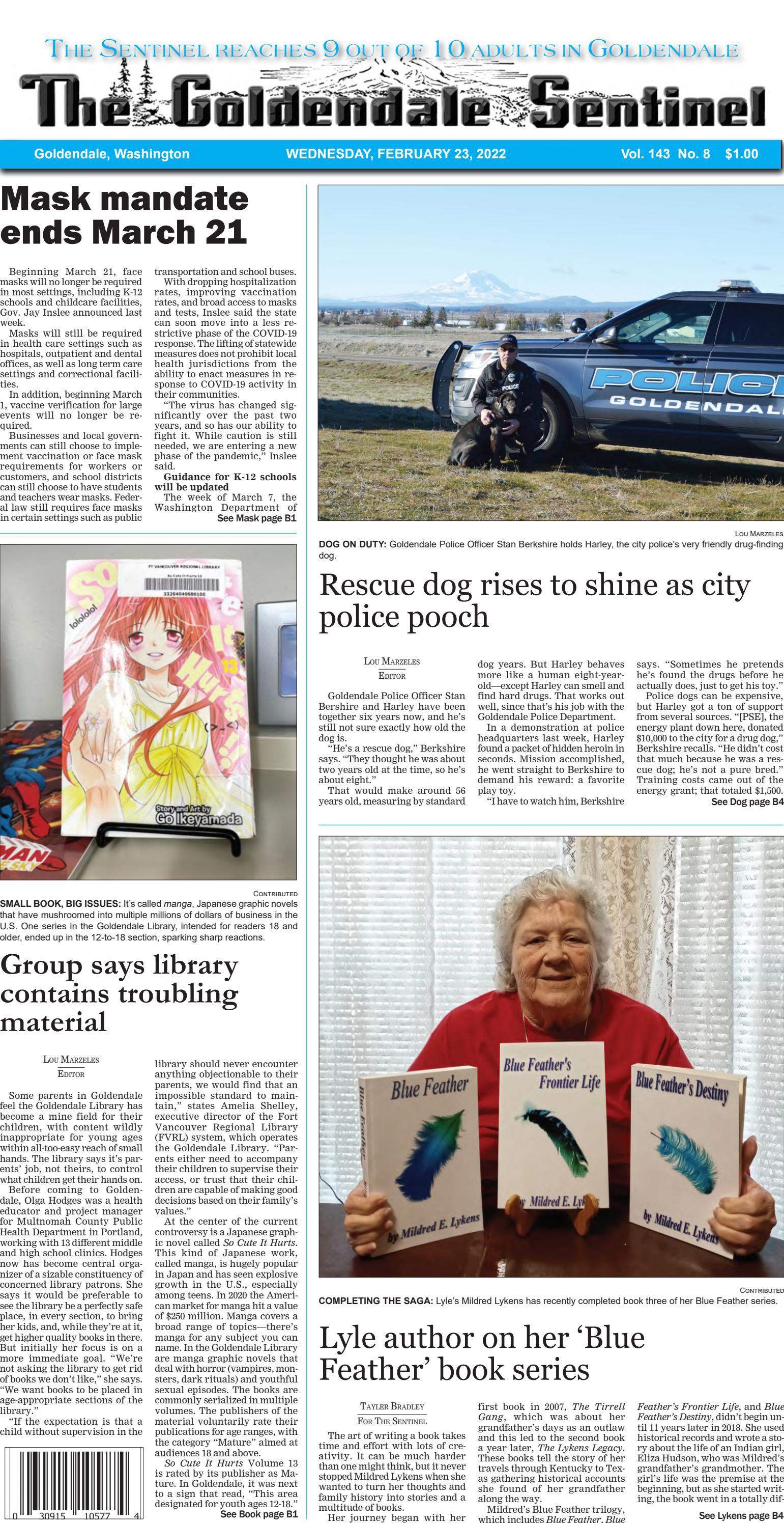 Goldendale Sentinel February 23, 2022 by Goldendale Sentinel - Issuu