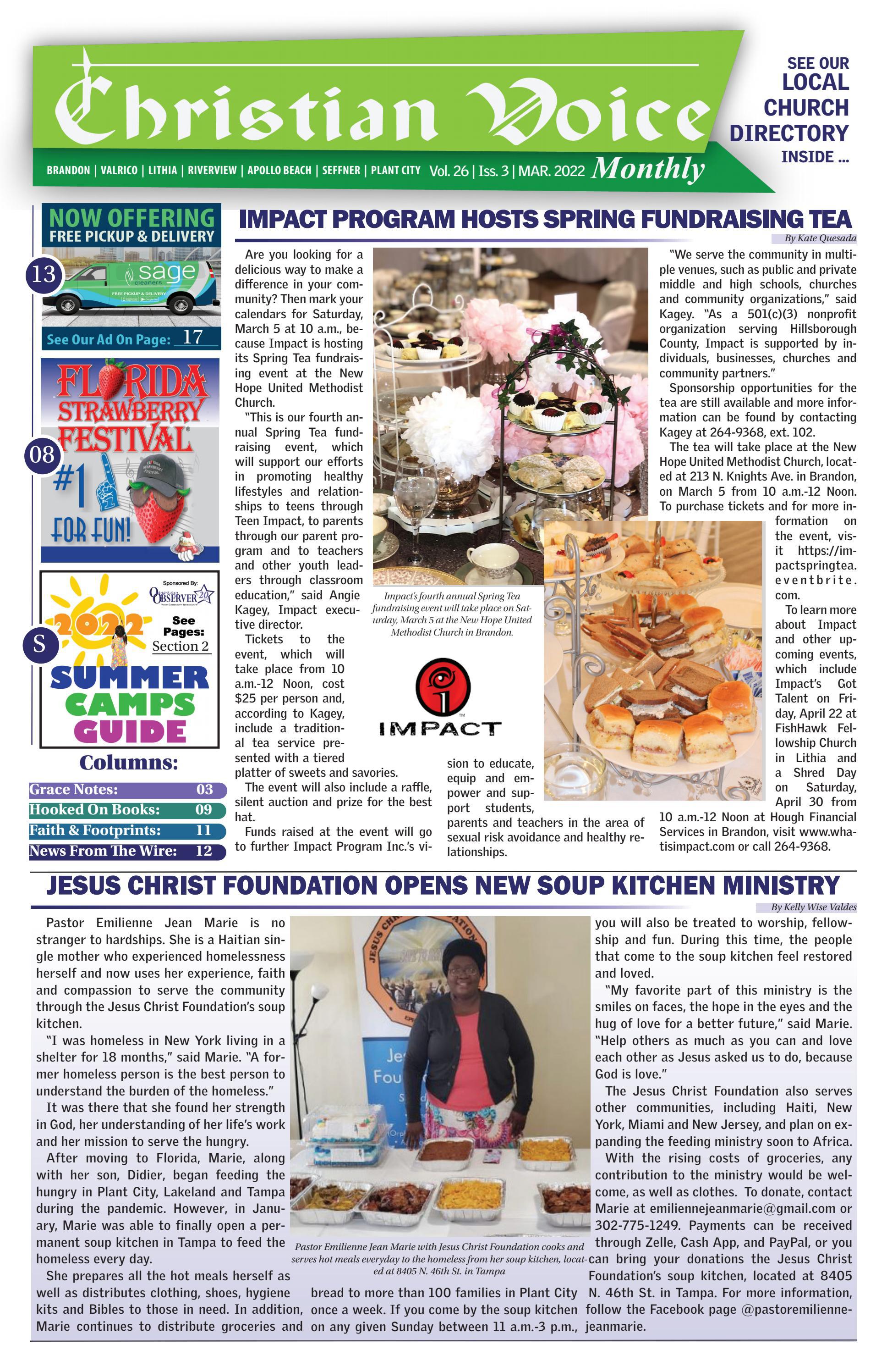 Osprey Observer Christian Voice Monthly March 2022 by Osprey Observer ...