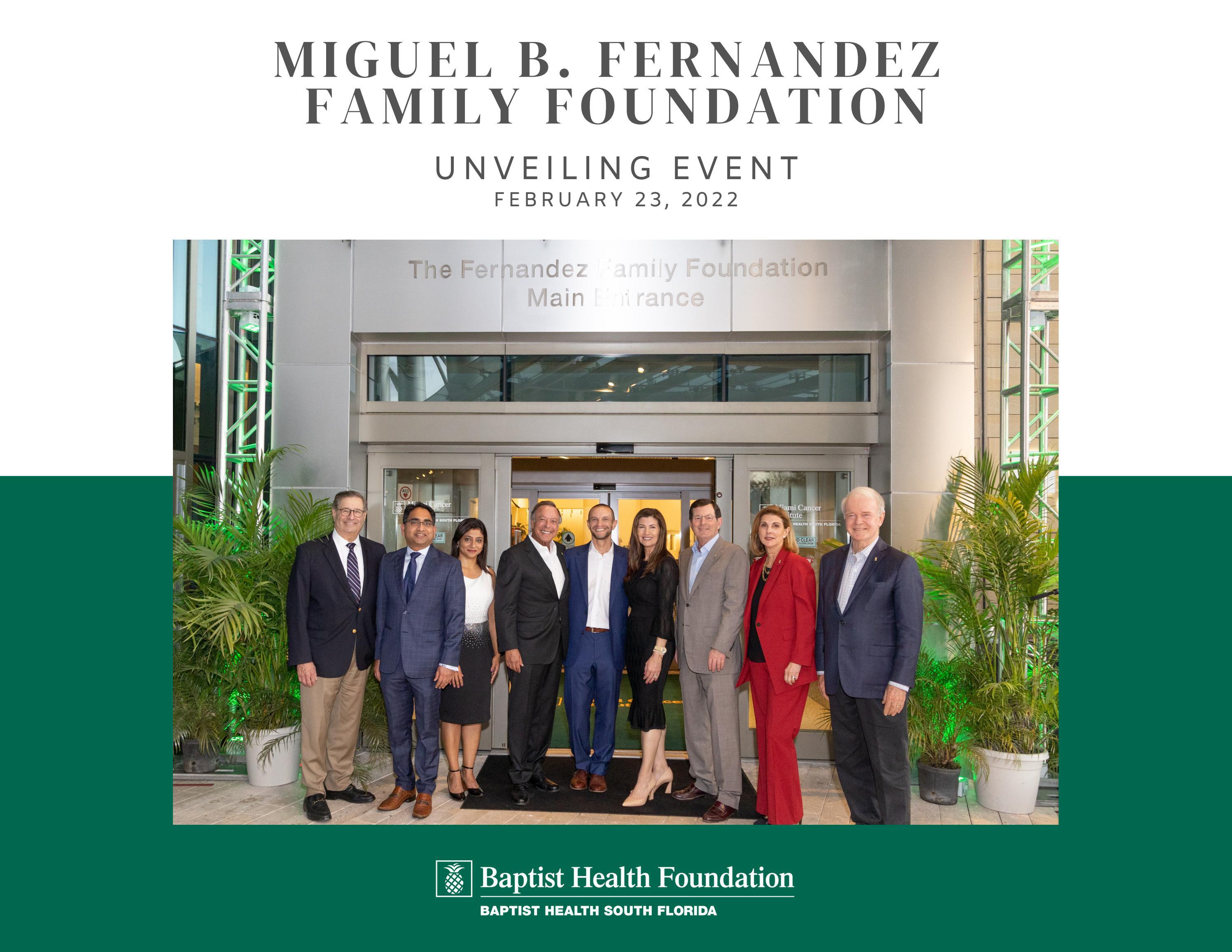 Miguel B. Fernandez Family Foundation Unveiling Event Photo Book by ...