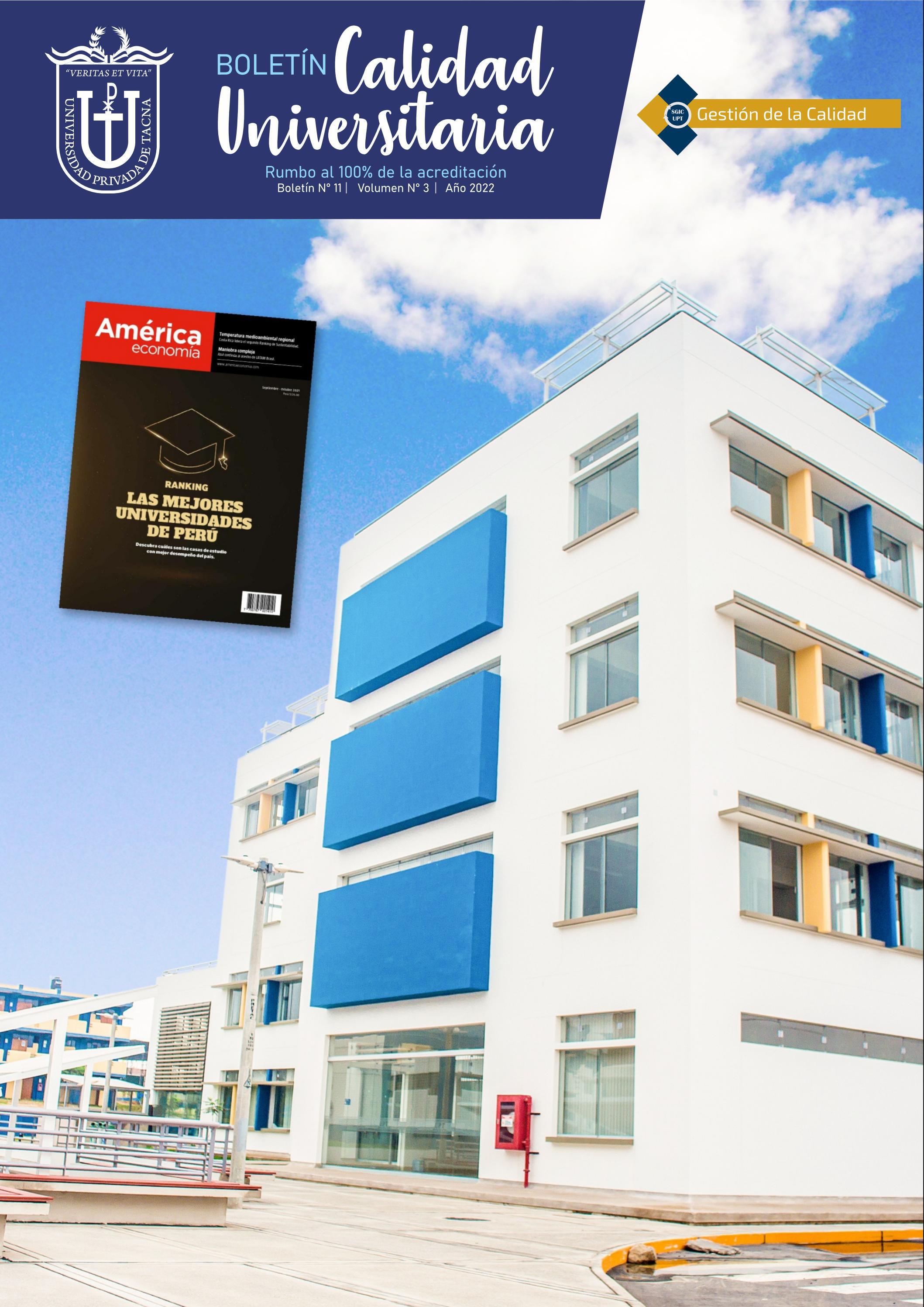 Calidad Universitaria UPT by upt_web - Issuu