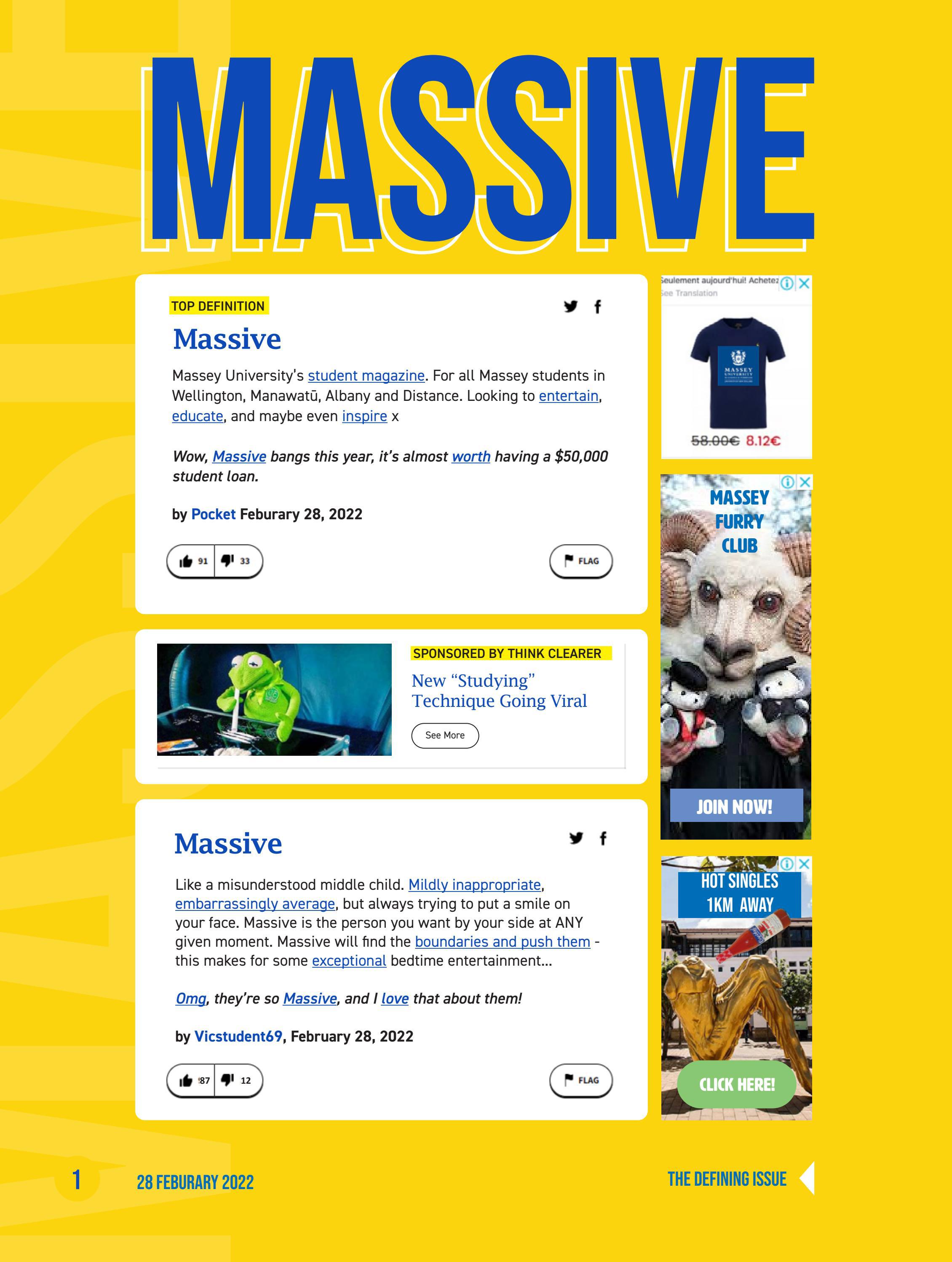 MASSIVE Magazine - Issue 1 - 2022 by Massive Magazine - Issuu