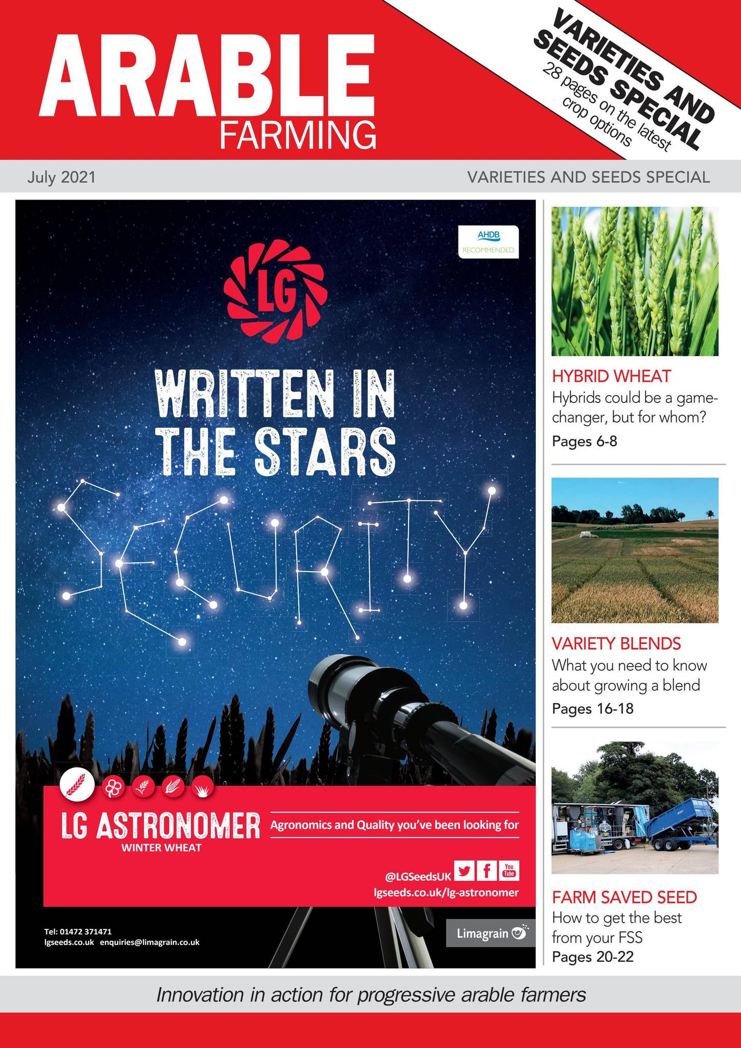 Arable Farming - Seeds - June 2021 by Farmers Guardian LTD - Issuu