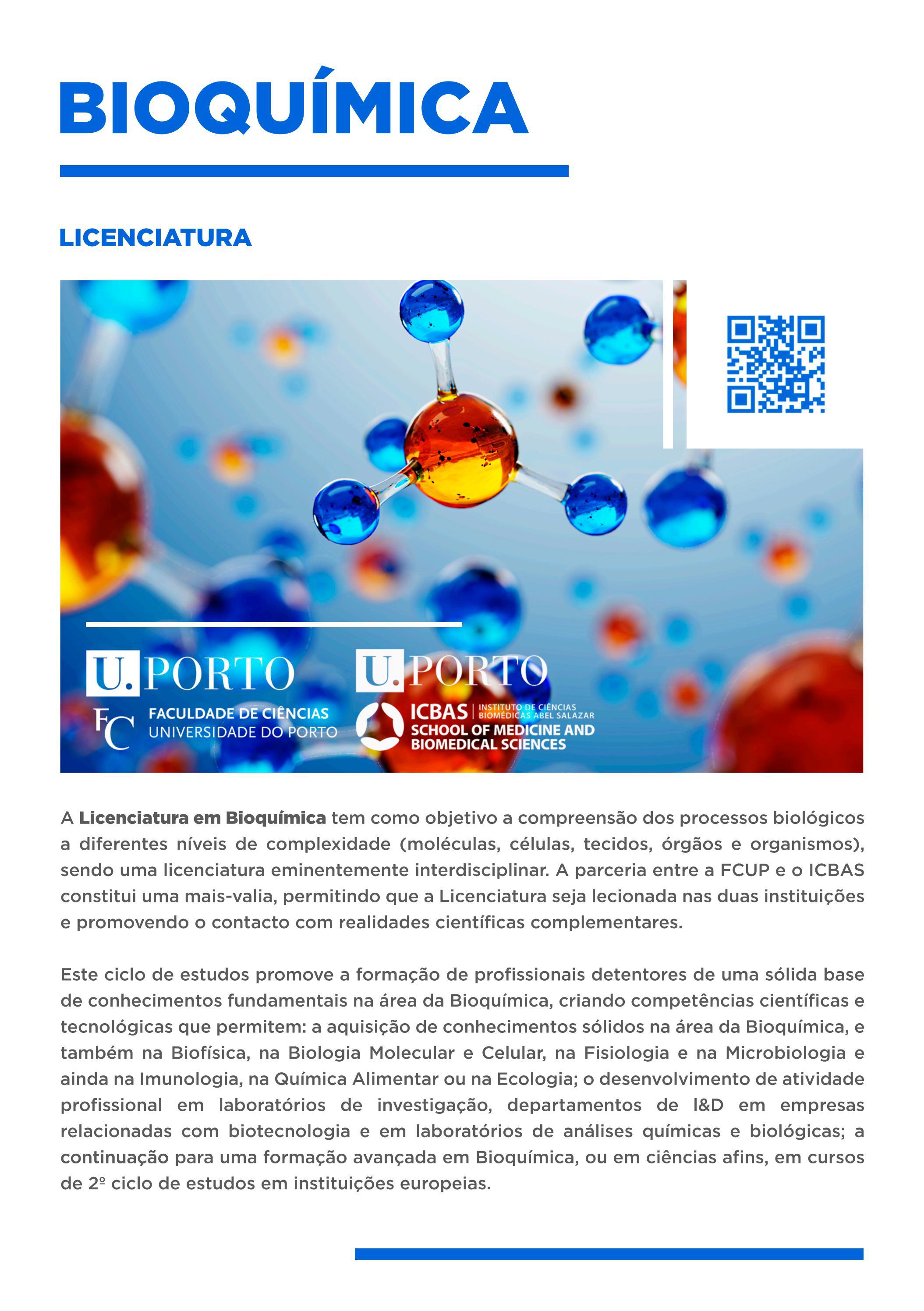 FCUP | Licenciatura em Bioquímica by Faculdade de Ciências da ...