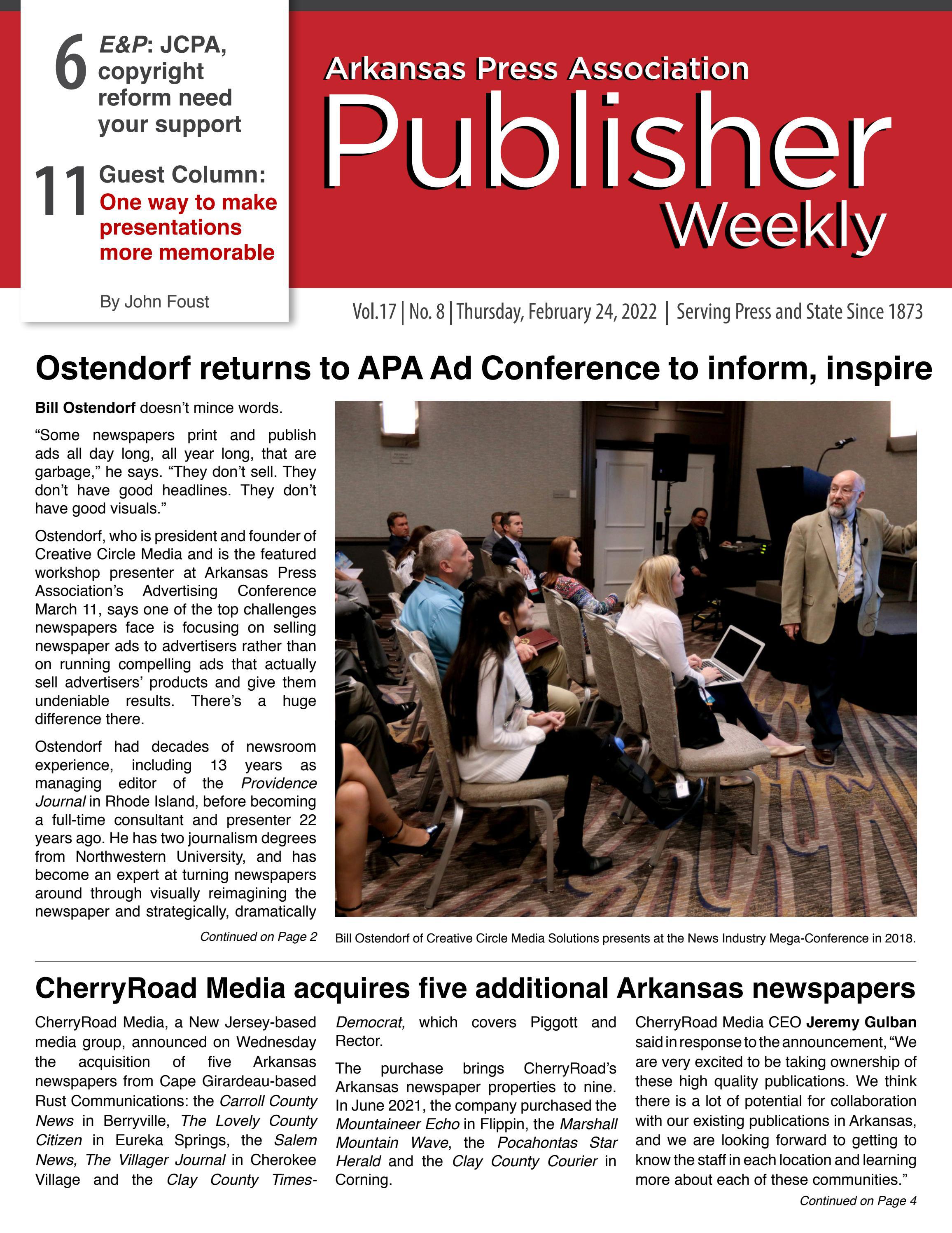 Arkansas Publisher Weekly: February 24, 2022 by Arkansas Press ...