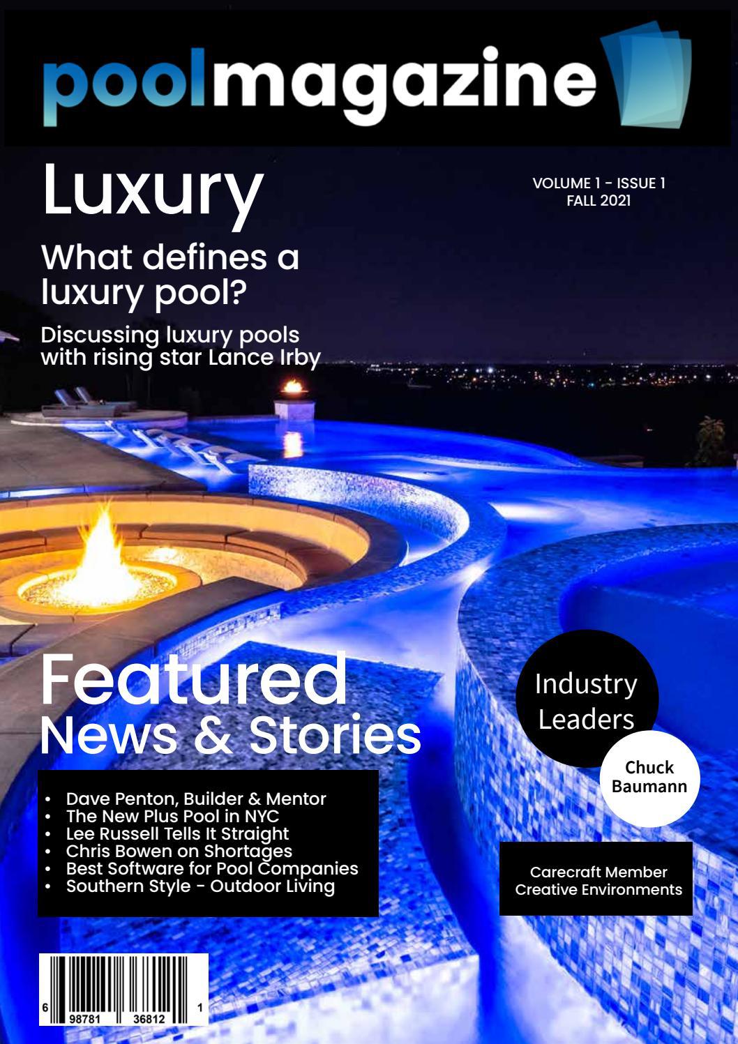 Pool Magazine - Volume 1 - Issue 1 by Pool Magazine - Issuu