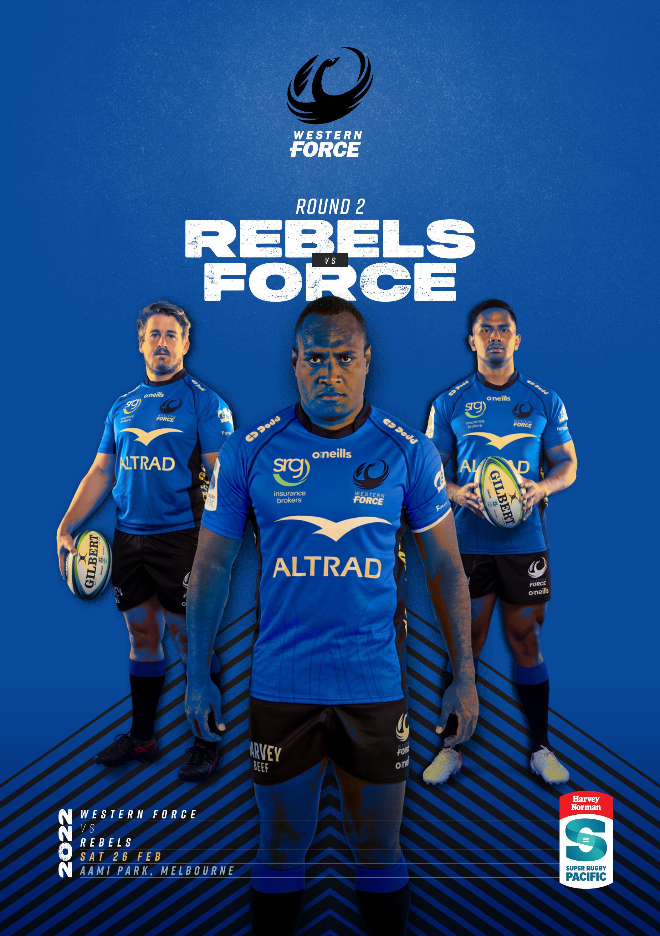 Super Rugby Pacific Round 2: Rebels vs Force by Western Force - Issuu