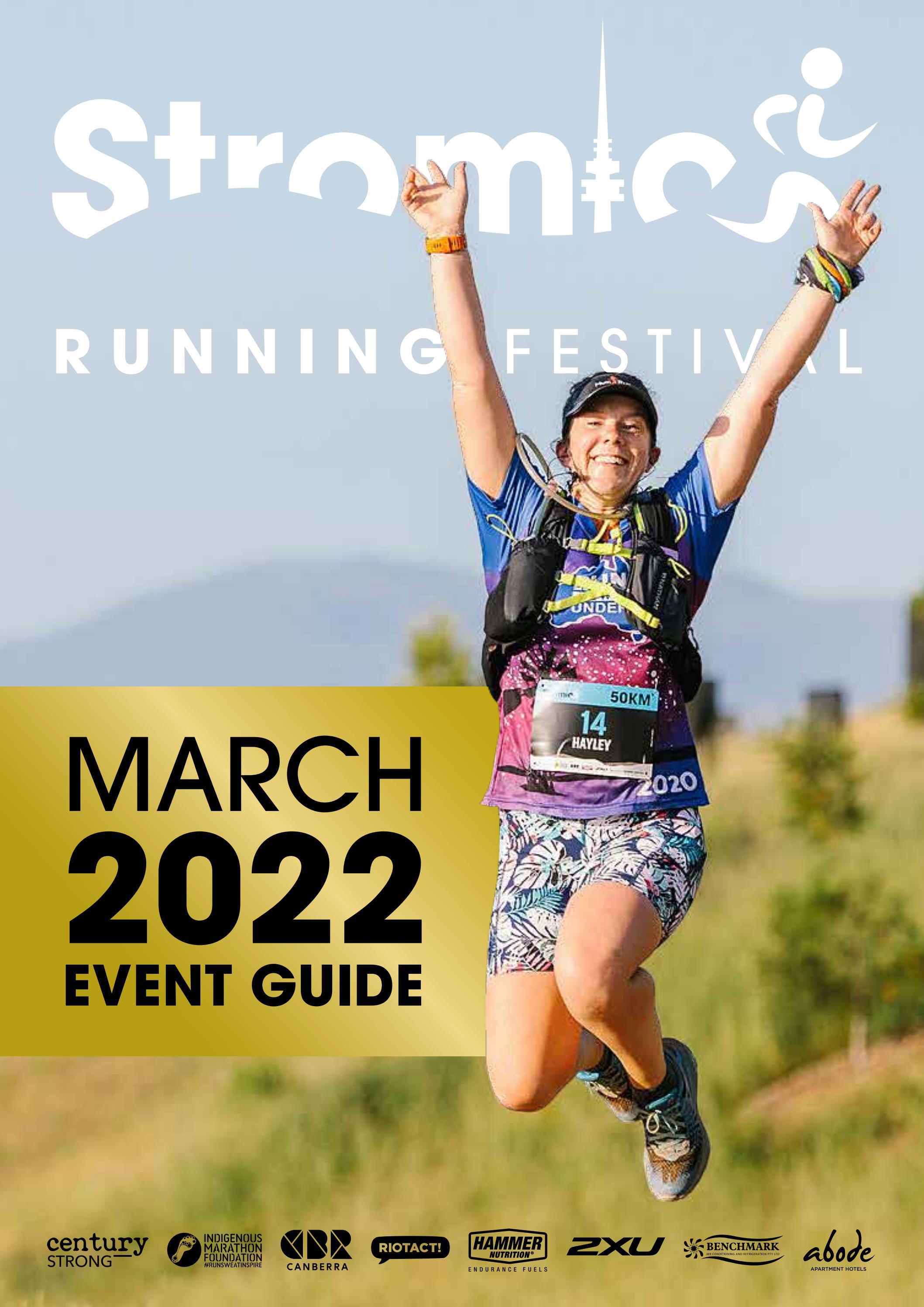 Stromlo Running Festival March 2022 Event Guide by centurystrong - Issuu