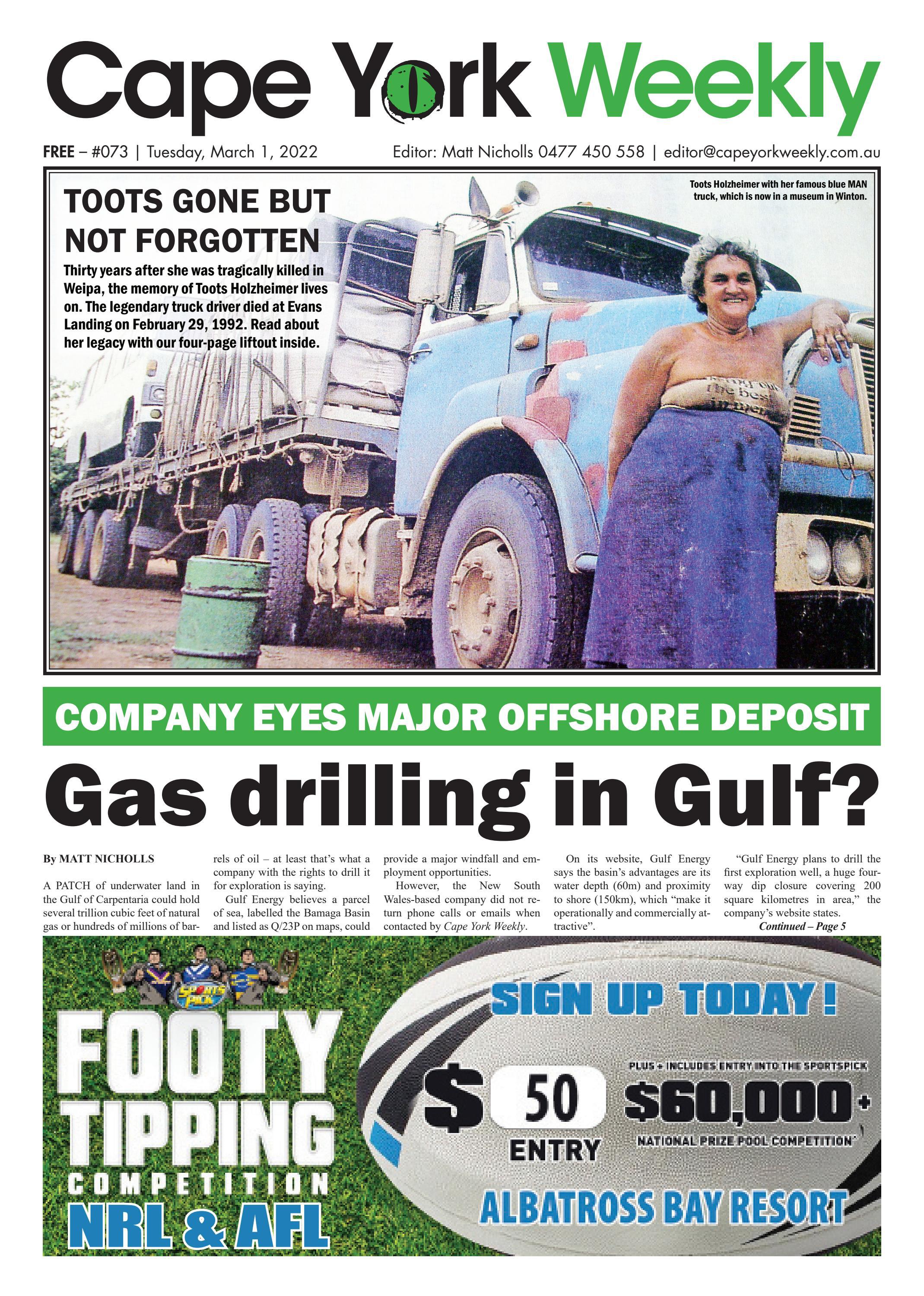 Cape York Weekly Edition 073 by Cape York Weekly - Issuu