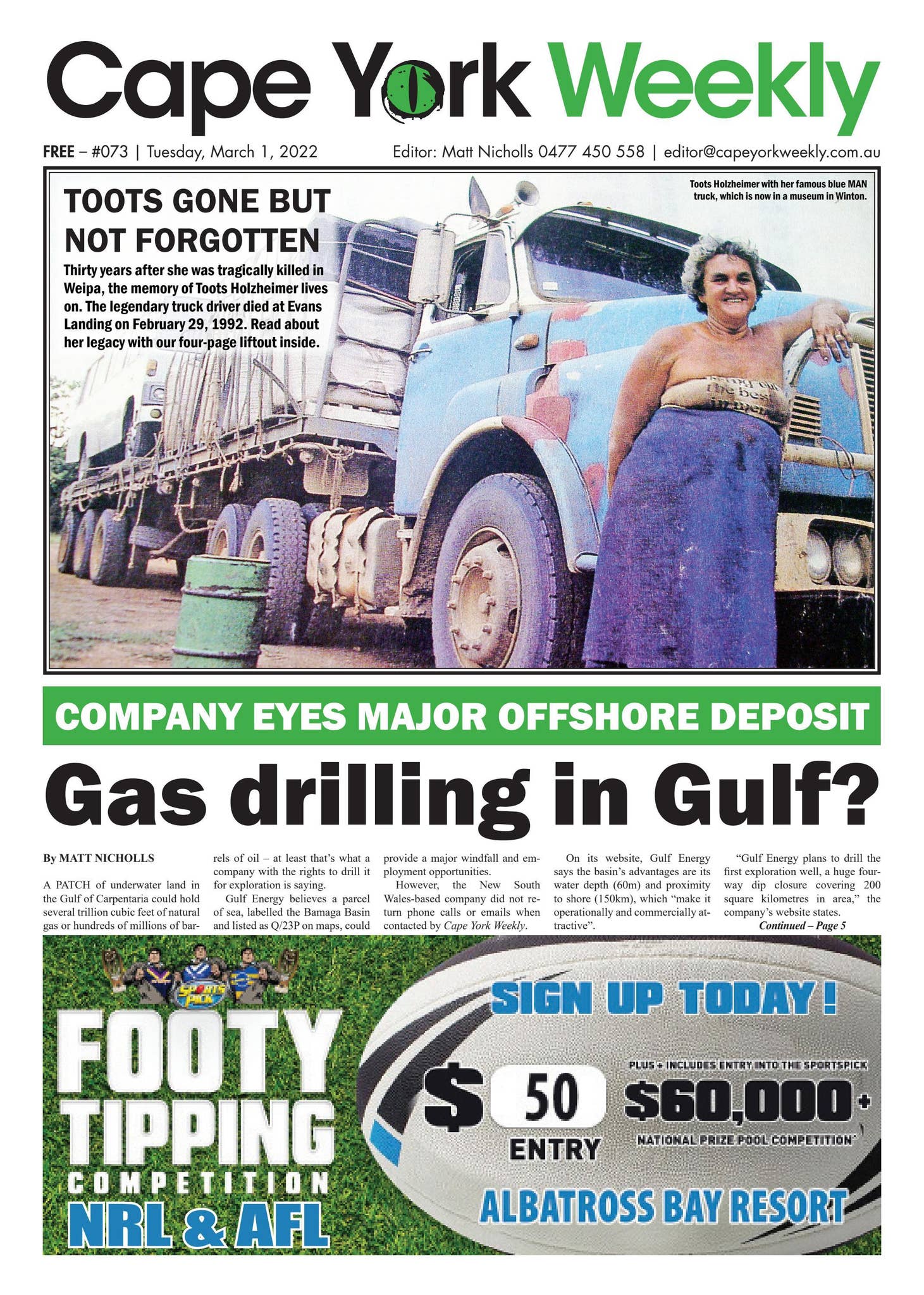 Cape York Weekly Edition 073 by Cape York Weekly - Issuu