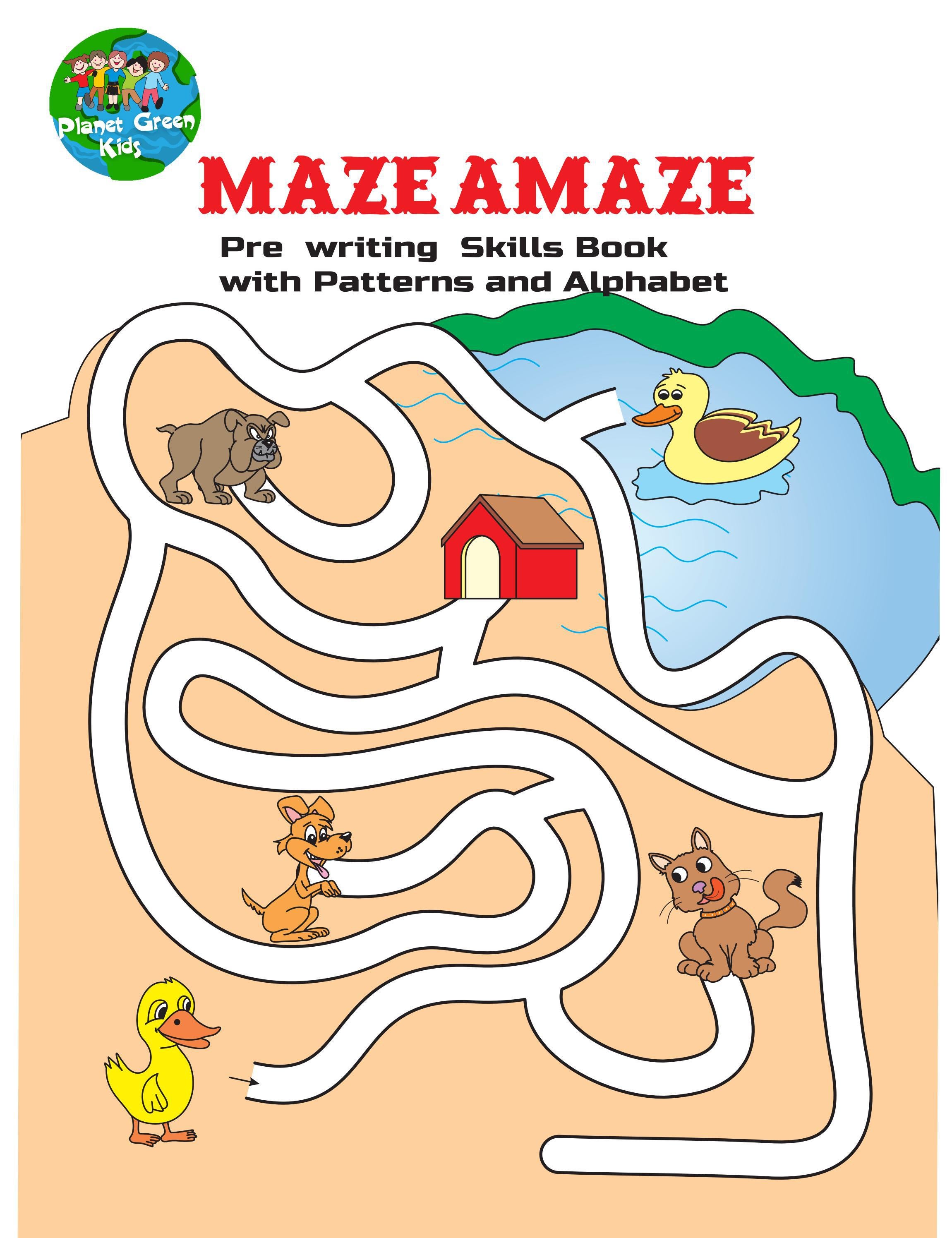 Maze Amaze Pre Writing Skills with Alphabet writing by pre-primary - Issuu