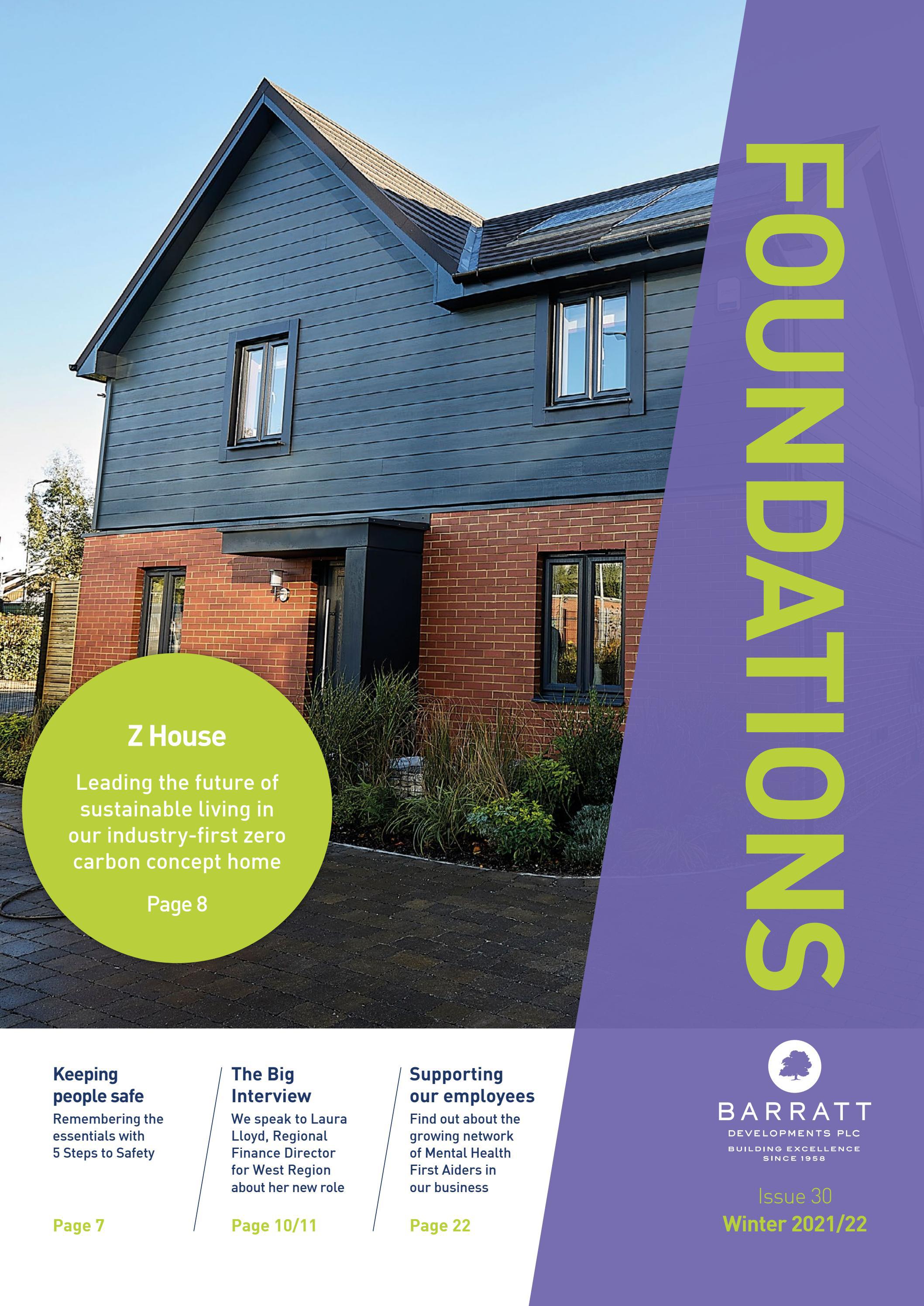 Foundations magazine - Issue 30 by Barratt Developments PLC - Issuu