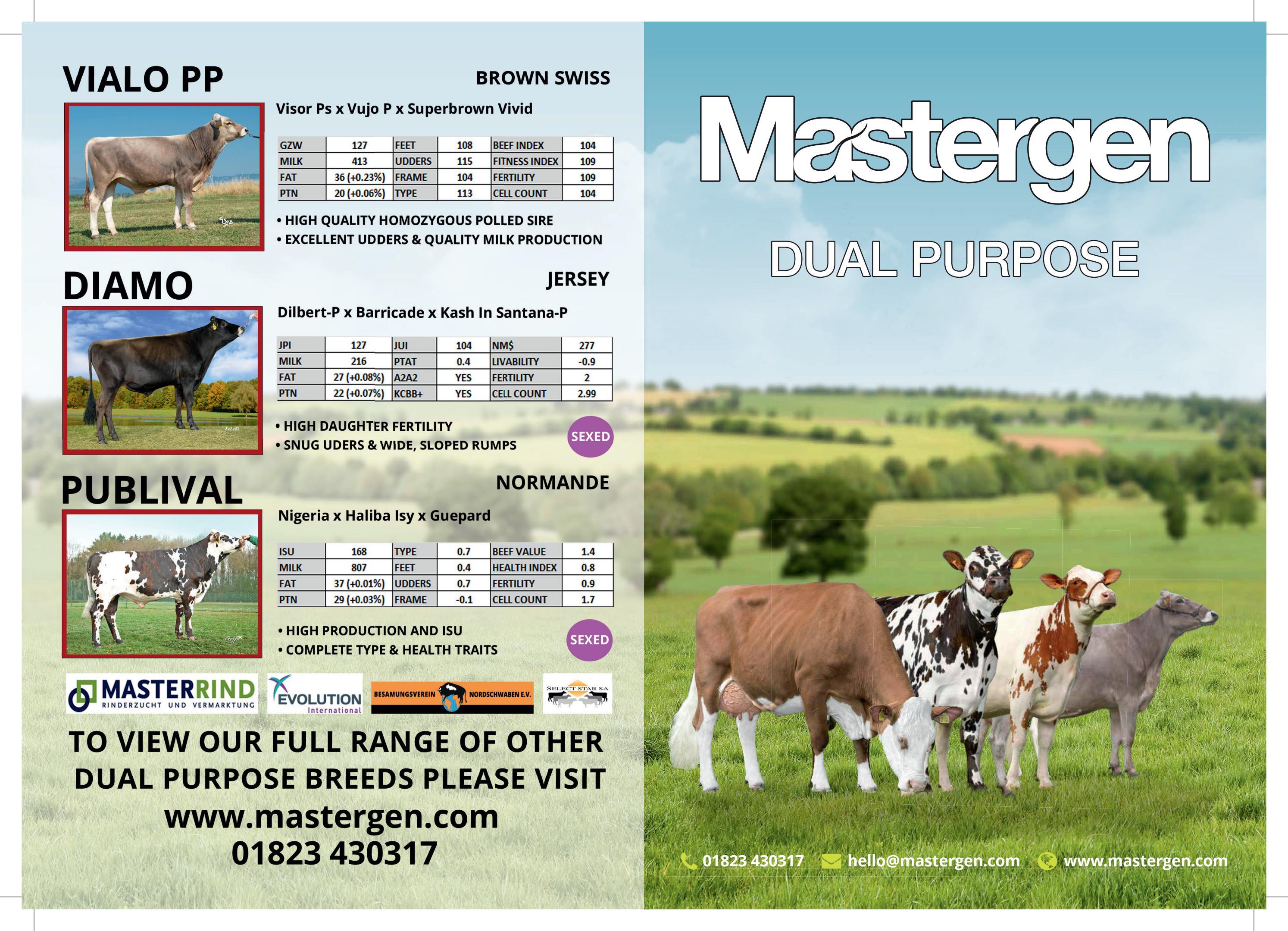 DUAL PURPOSE BREEDS BROCHURE DEC 2021 by Mastergen Ltd - Issuu