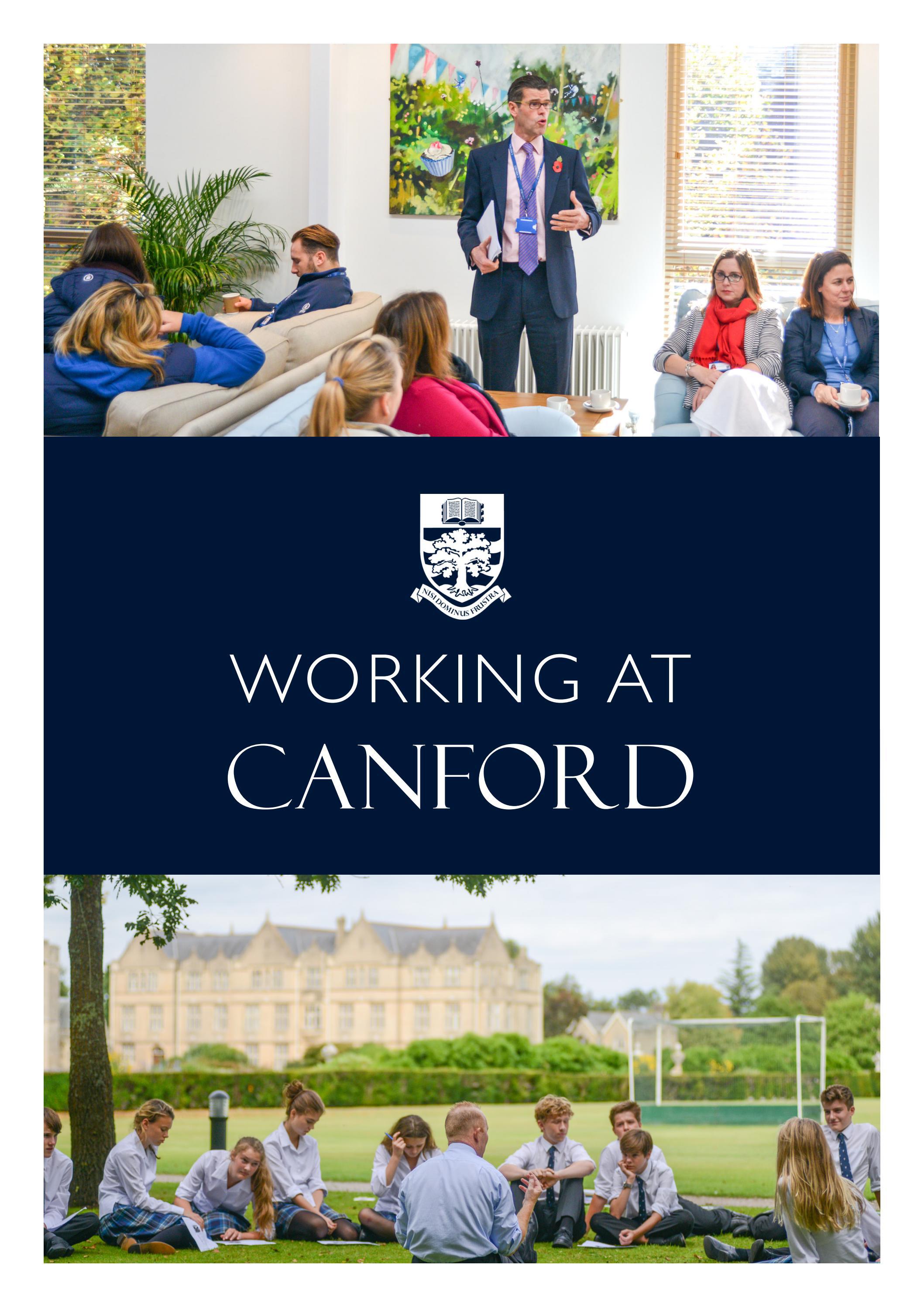 Working at Canford by Canford School - Issuu