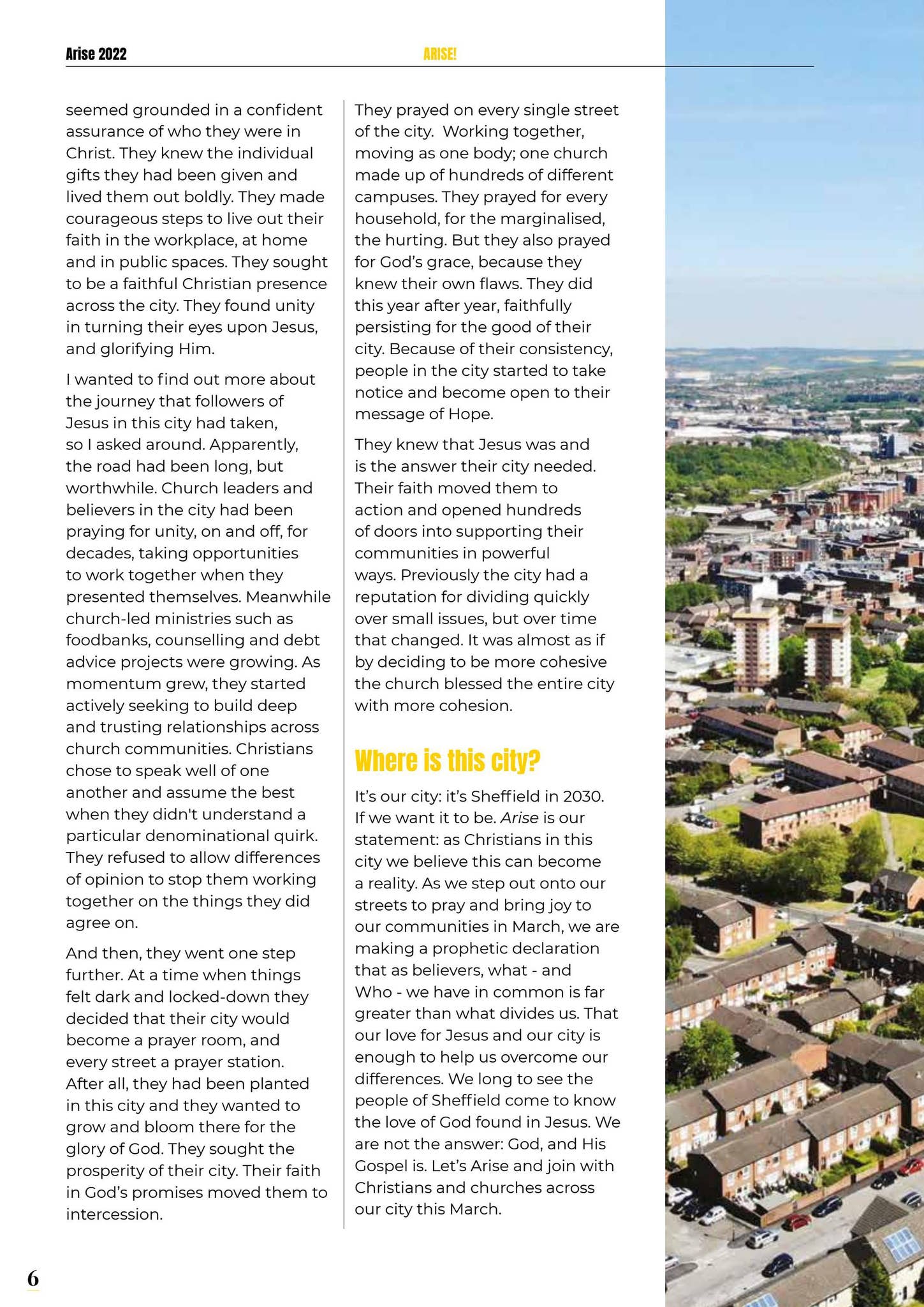 Arise Sheffield! | Issue 2 | Spring 2022 by arisesheffield - Issuu