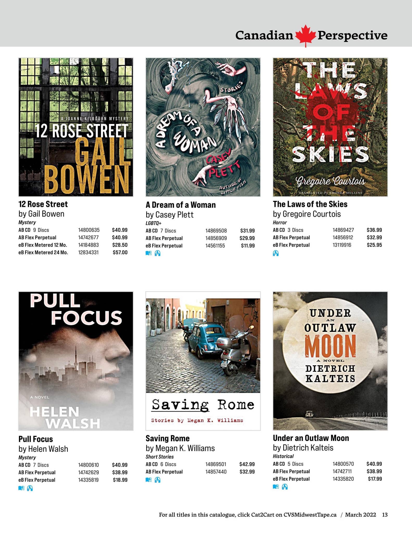 CVS Midwest Tape March 2022 Audiobook & eBook Catalog by CVS Midwest ...