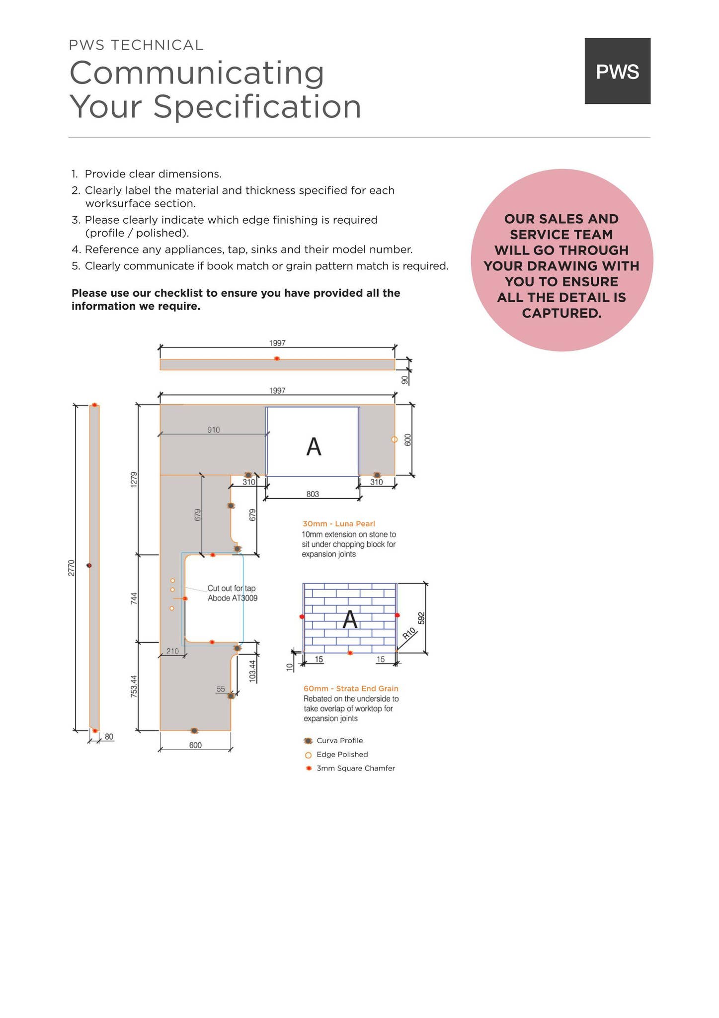PWS Worksurfaces - communicating your specification by PWS Distributors ...