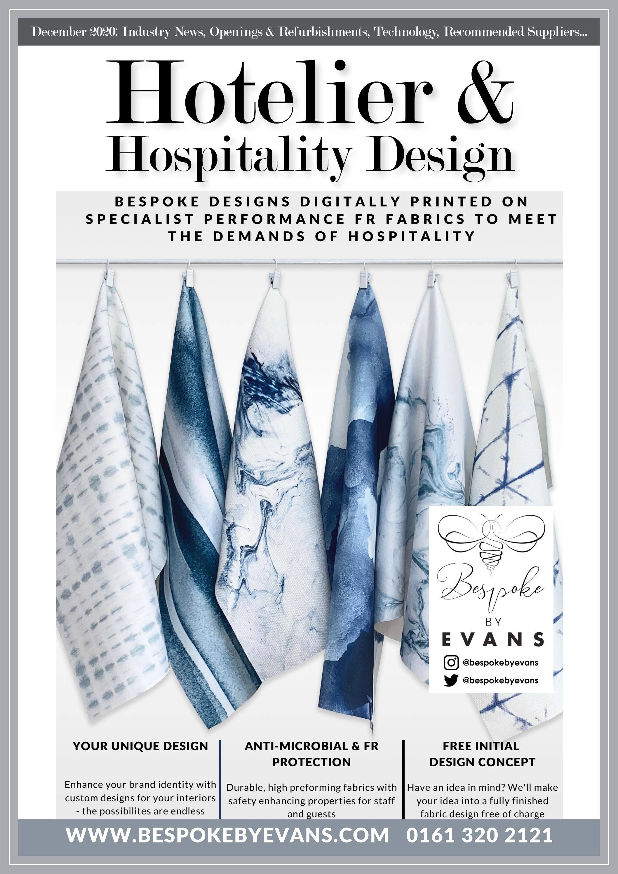 Hotelier & Hospitality Design - December 2020 by jetdigitalmedia - Issuu