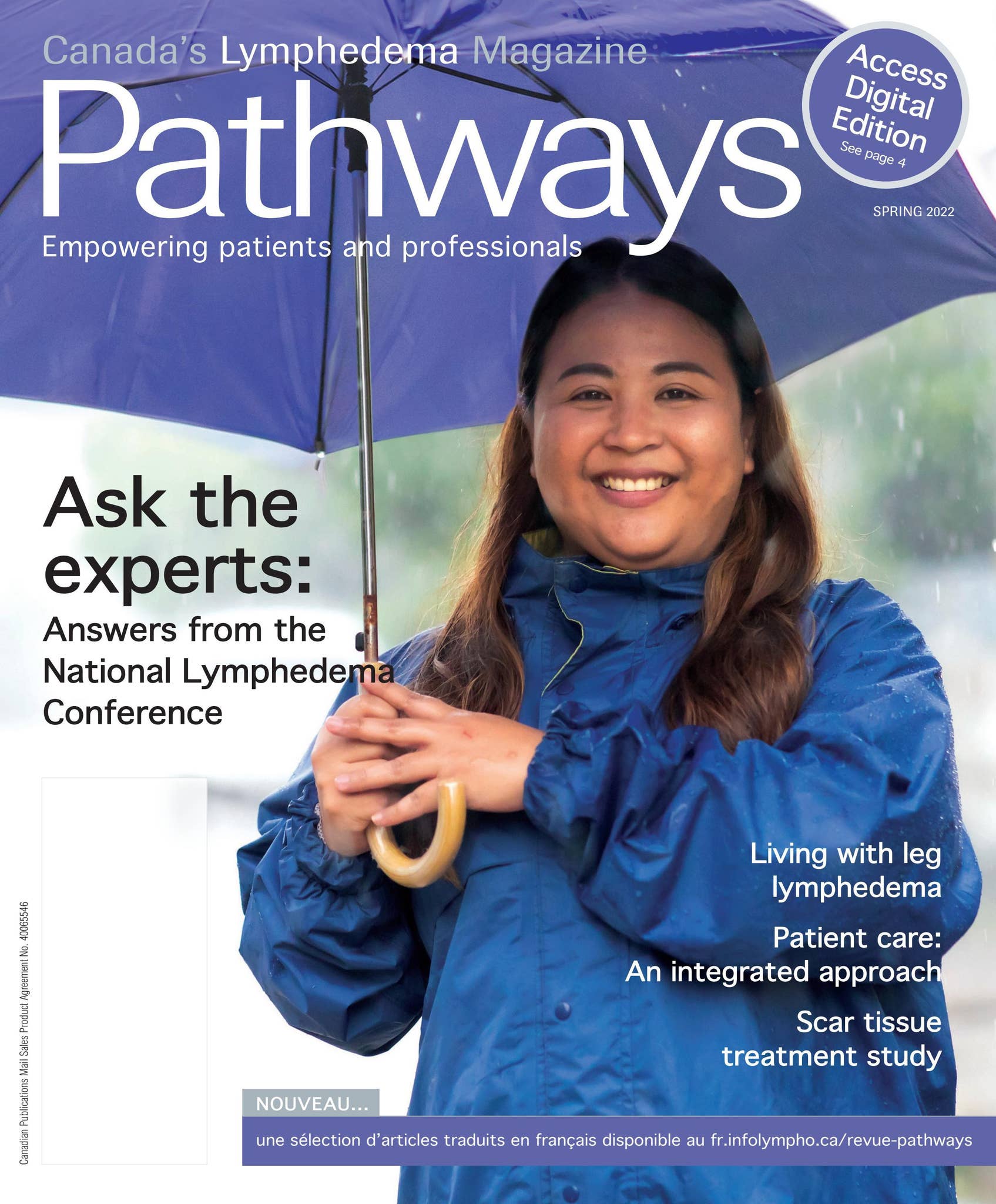 Pathways Spring 2022 (Volume 11, Issue 2) by Canadian Lymphedema Framework - Issuu