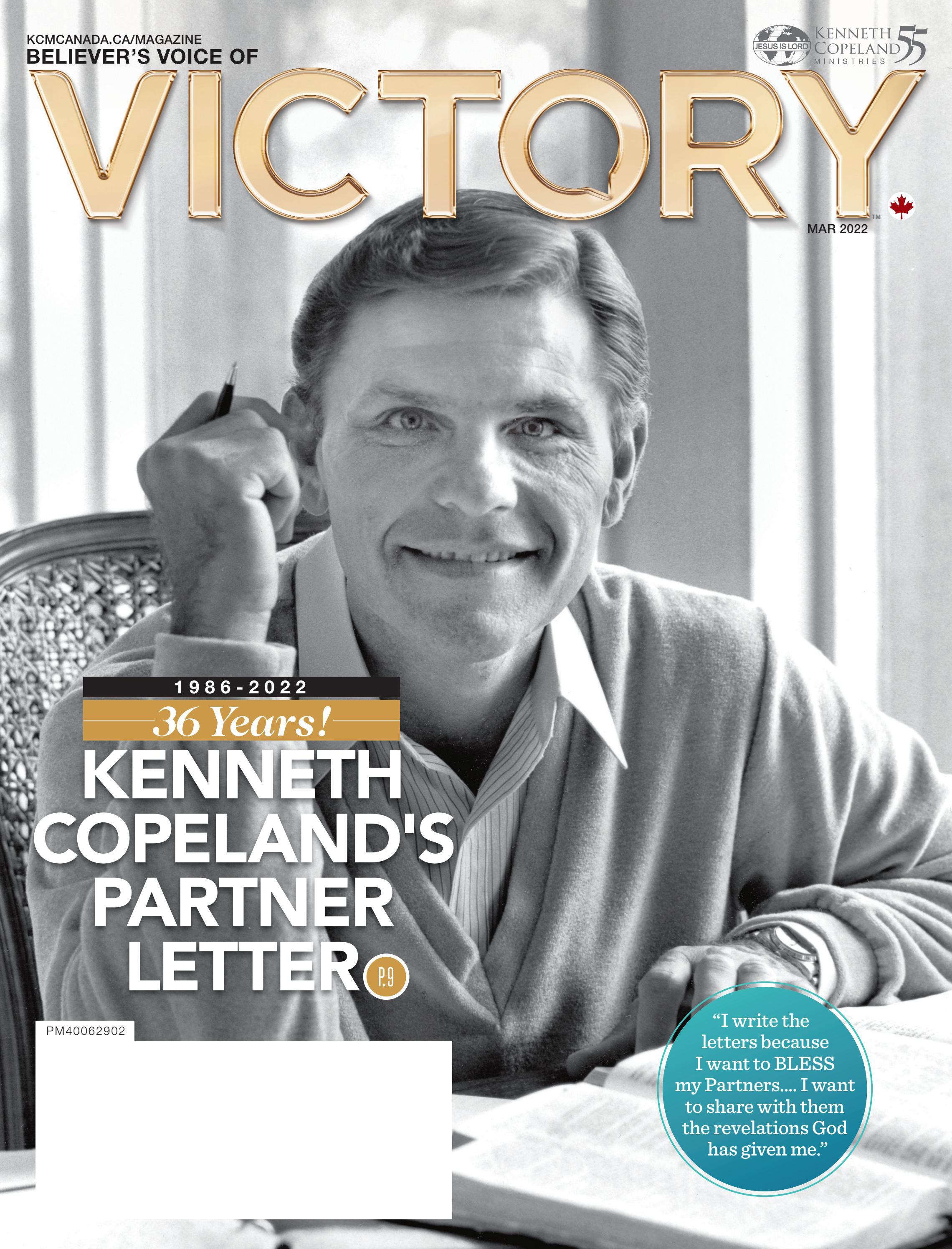 March 2022 BVOV Magazine by Kenneth Copeland Ministries Canada - Issuu