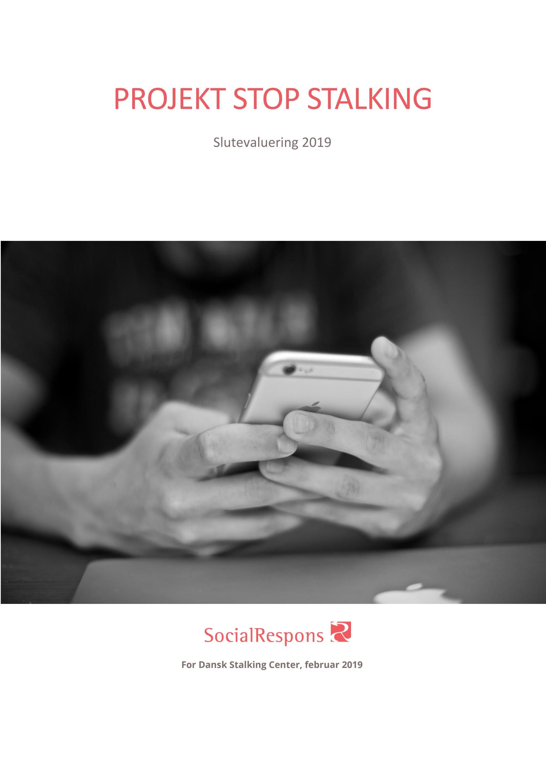 Stop Stalking - intervention for stalkingudsatte og stalkingudøvere. by ...