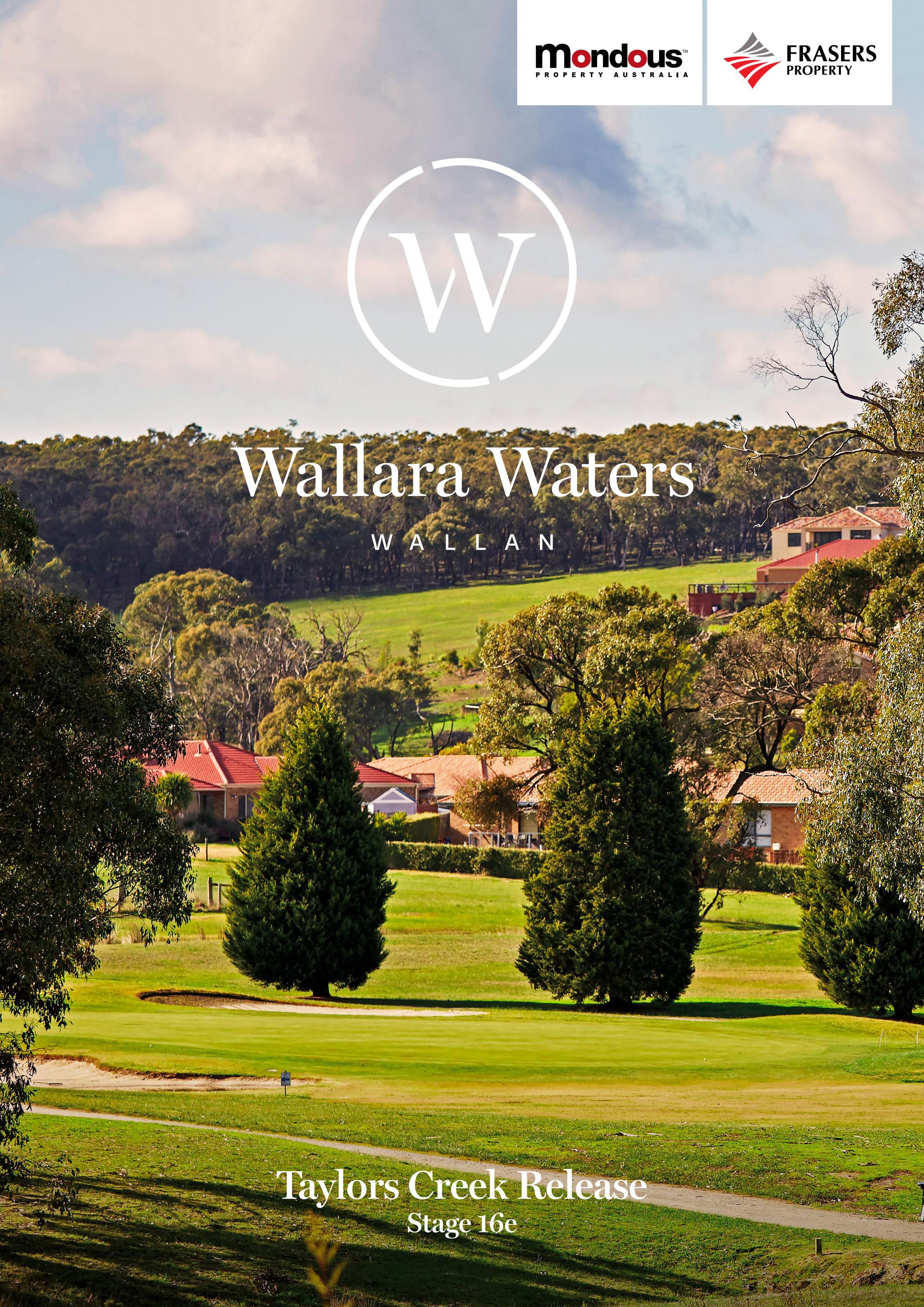 Wallara Waters | Stage 16e Release Flyer Taylors Creek by Frasers ...