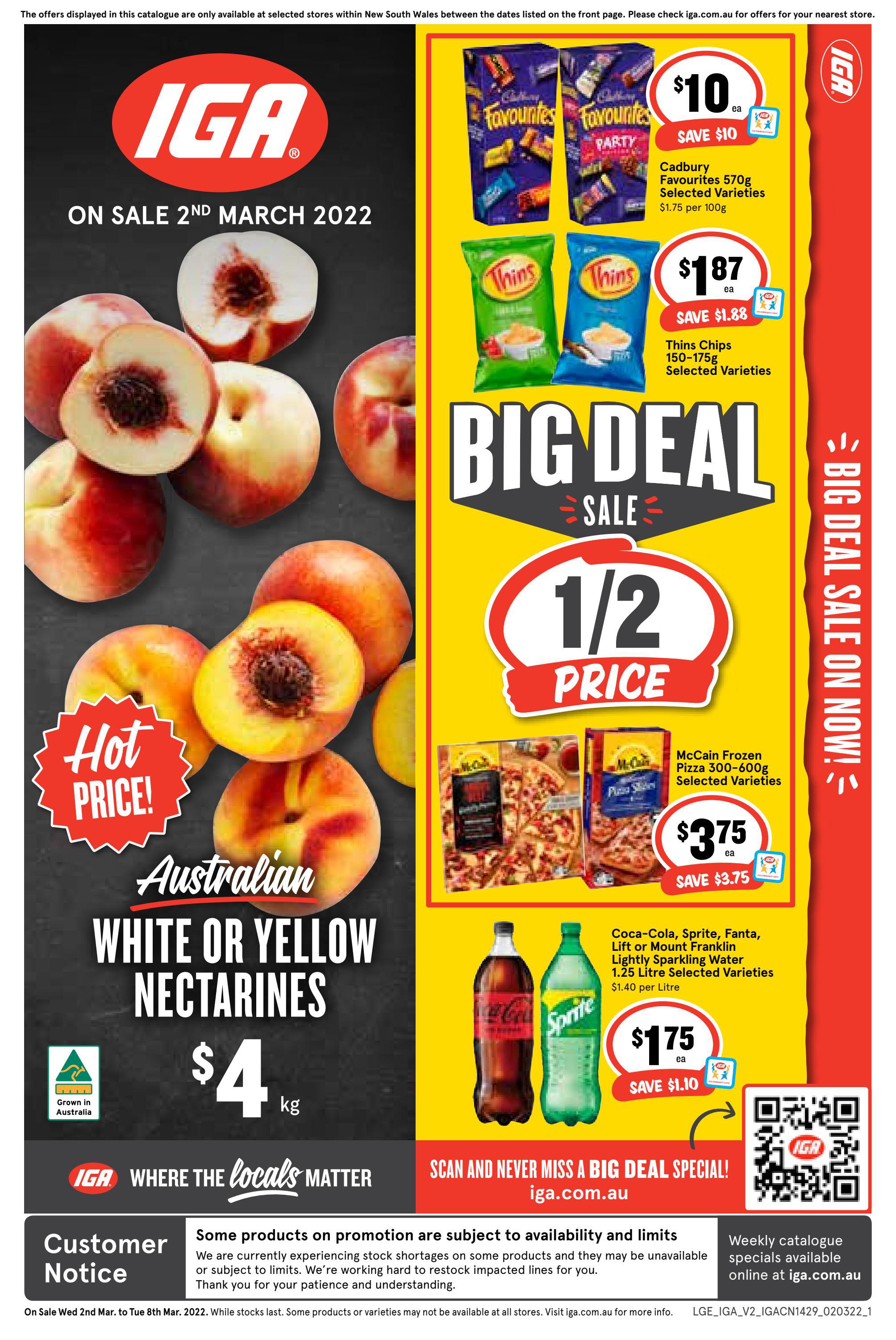 NSW – Supa IGA Catalogue (Summer Hill) 2.3.22 by info-romeosretail.com ...