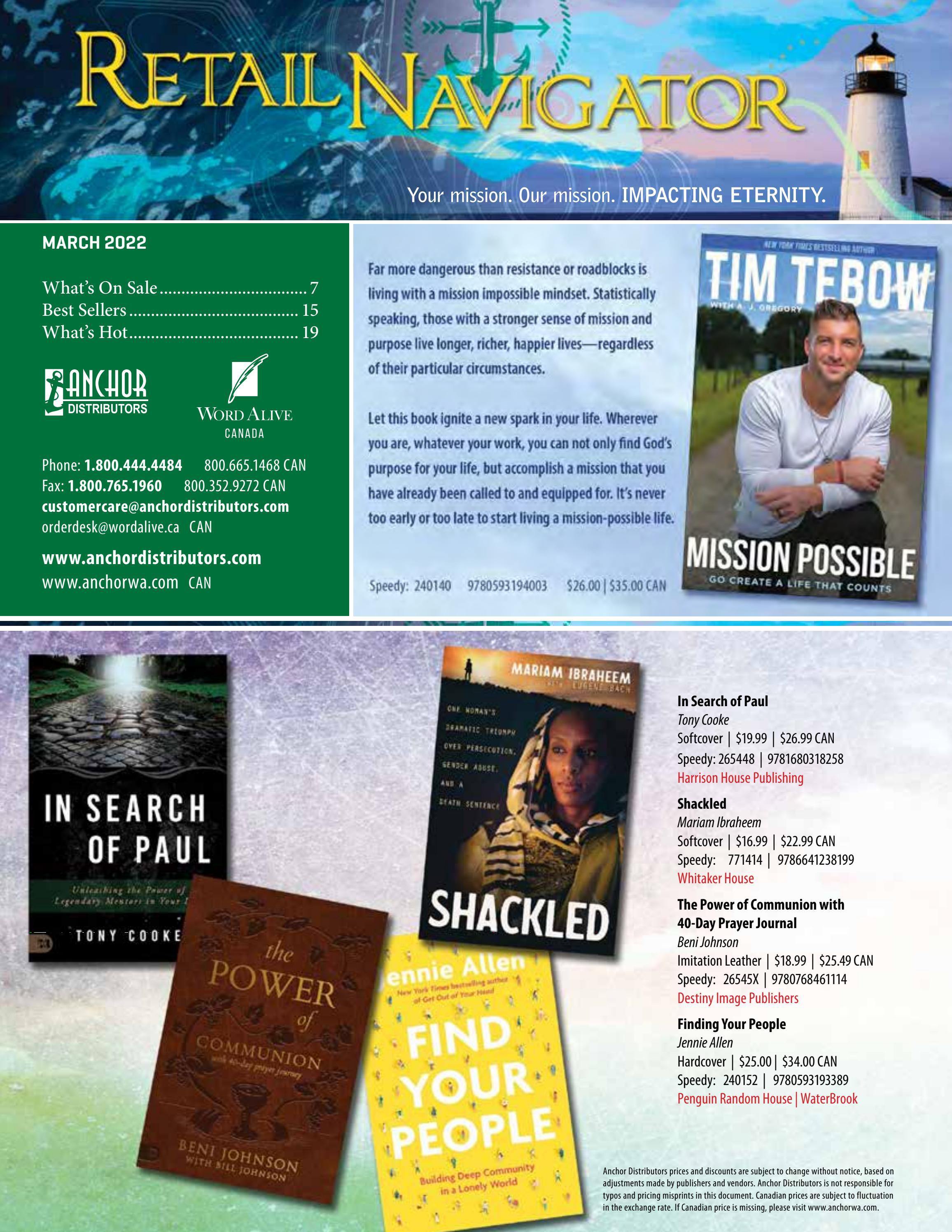 Anchor Distributors Retail Navigator – March 2022 by jim-whitakerhouse ...