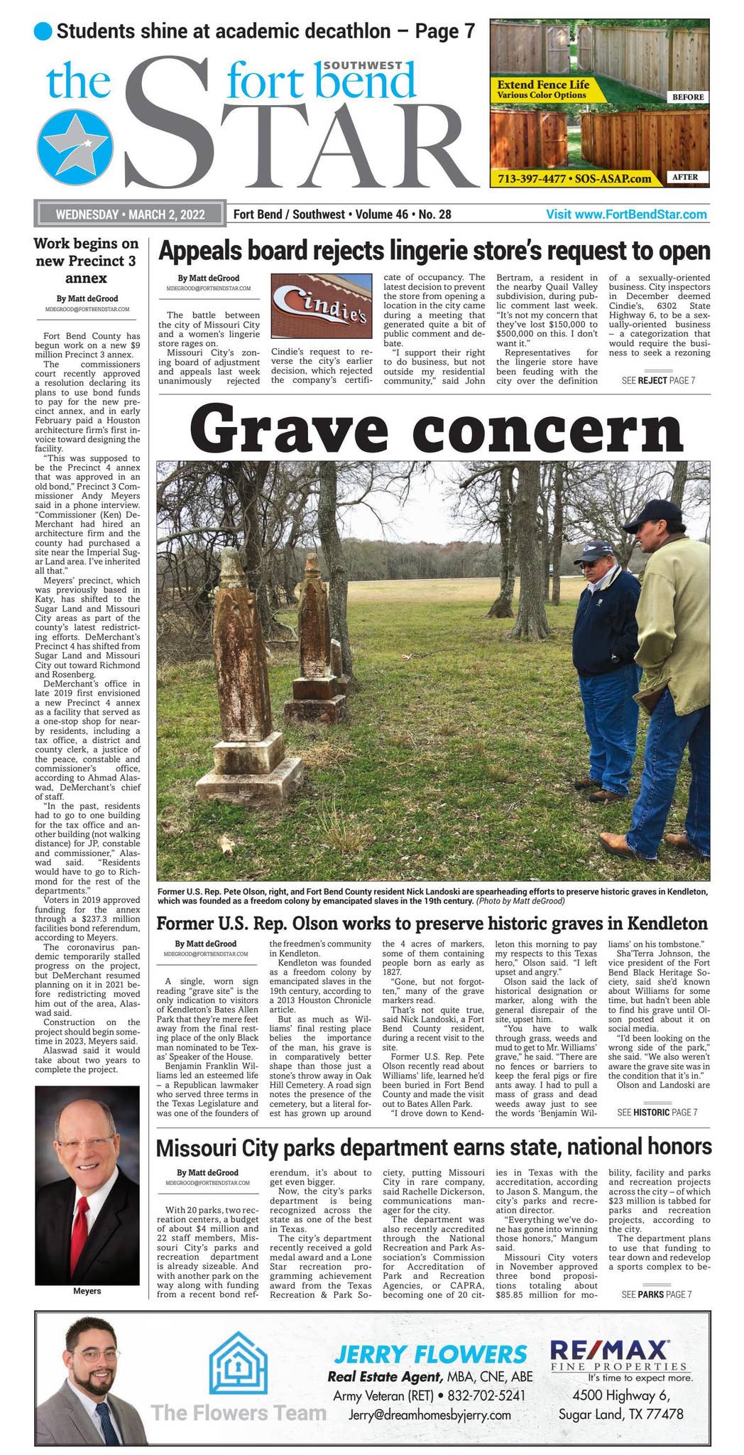 03-02-2022 EDITION OF THE FORT BEND STAR by Fort Bend Star | Fort Bend ...