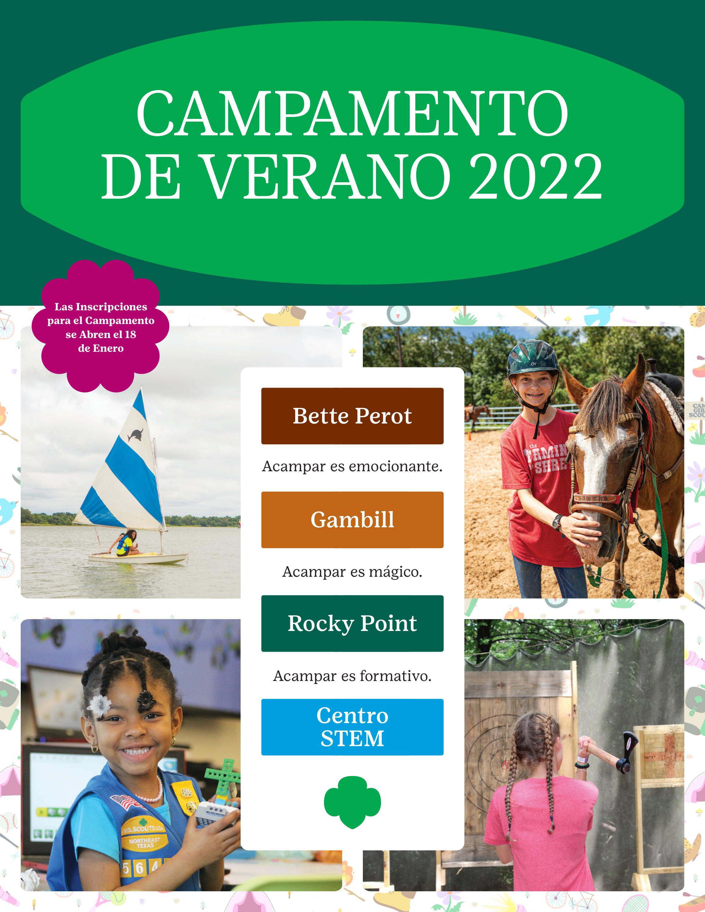 Campamento de Verano 2022 by Girl Scouts of Northeast Texas - Issuu
