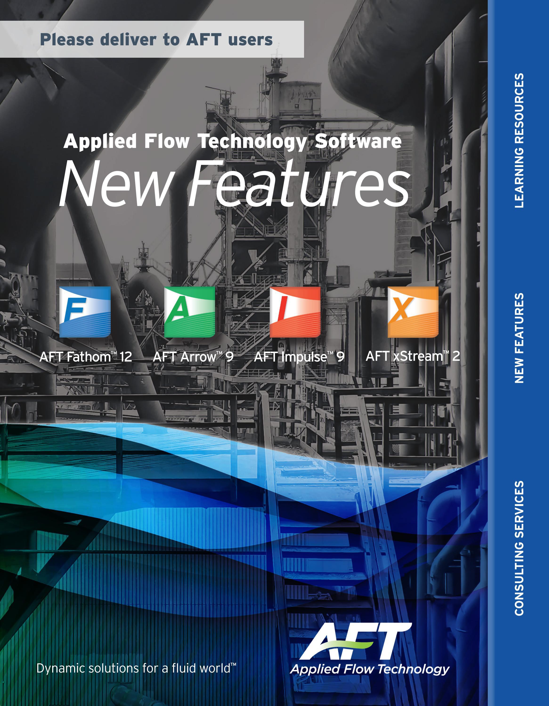 AFT Flow Pro New Features Digest by Applied Flow Technology - Issuu
