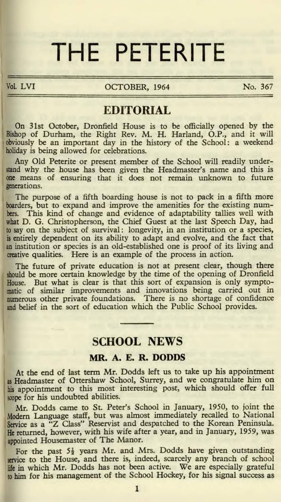 Oct 1964 by StPetersYork - Issuu