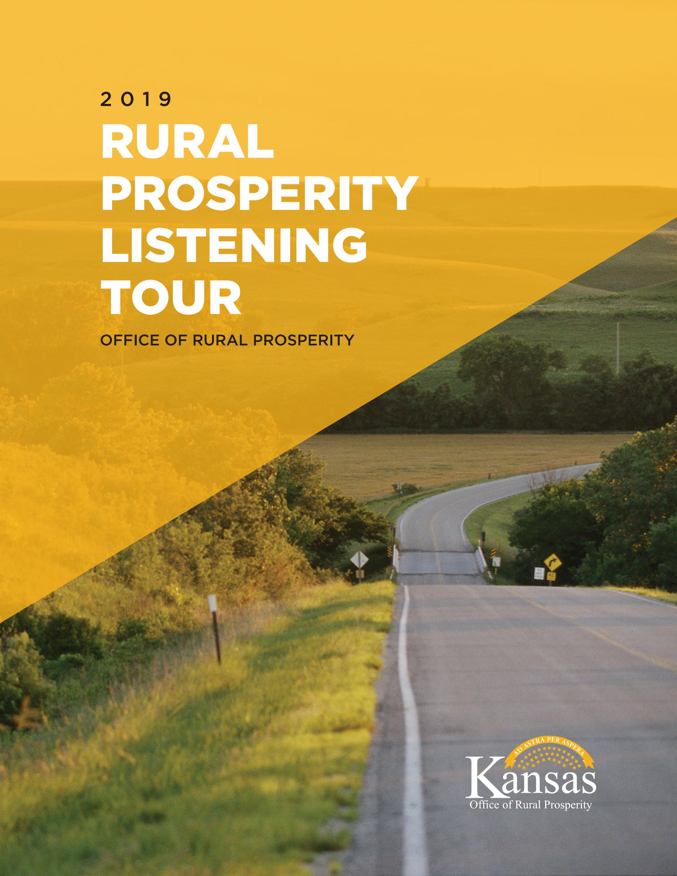 2019 Rural Prosperity Listening Tour by Kansas Department of Commerce ...