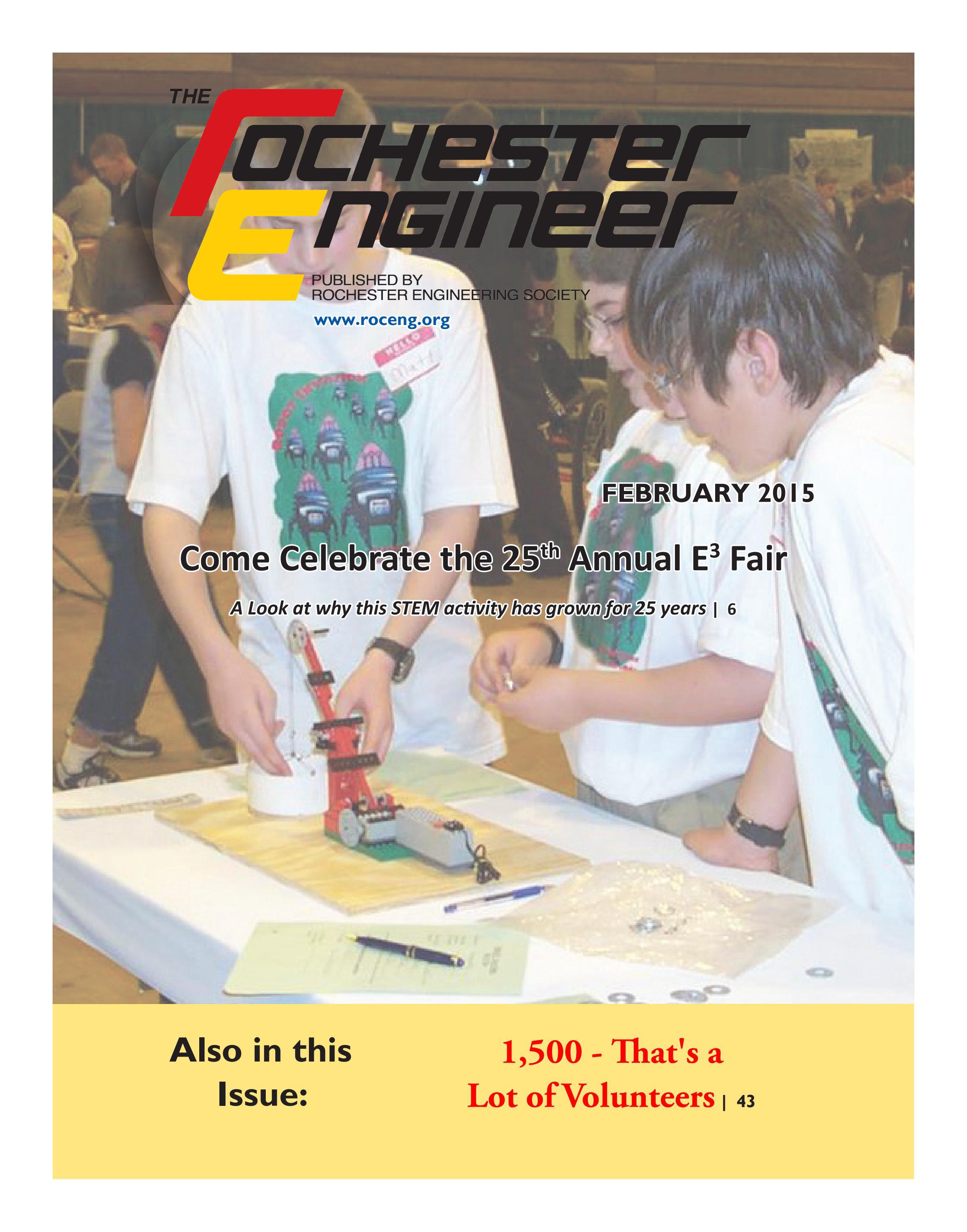 Rochester Engineering Society Magazine February 2015 by Rochester ...