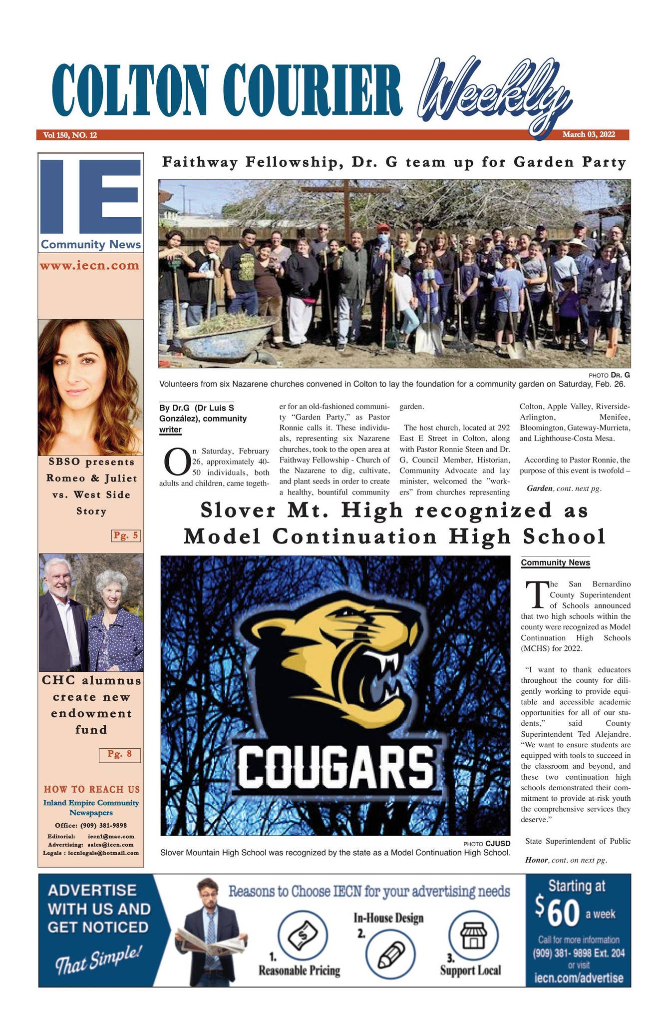 Colton Courier 03/03/22 by IECN - Issuu