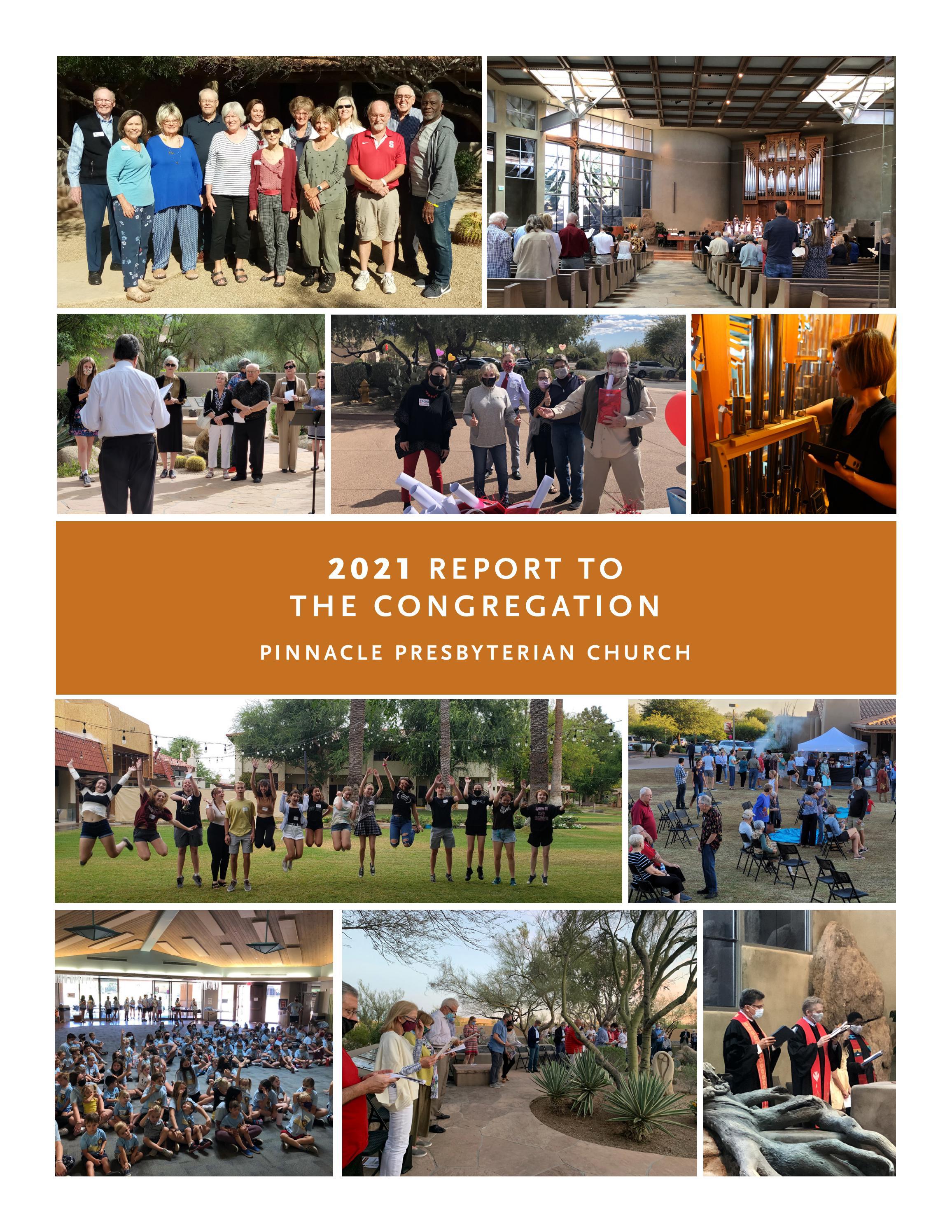 2021 Report to the Congregation by Pinnacle Presbyterian Church - Issuu