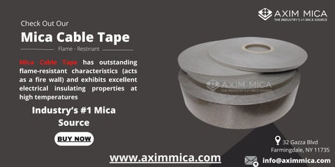 Buy Mica Cable Tape From Axim Mica by Axim Mica - Issuu