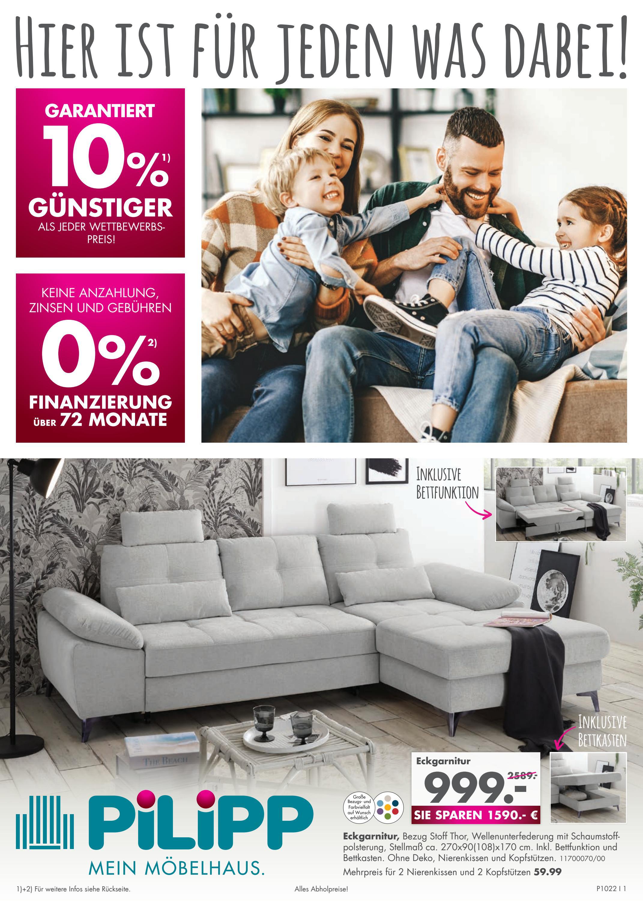 Pilipp Möbel-Prospekt by Pilipp - Issuu