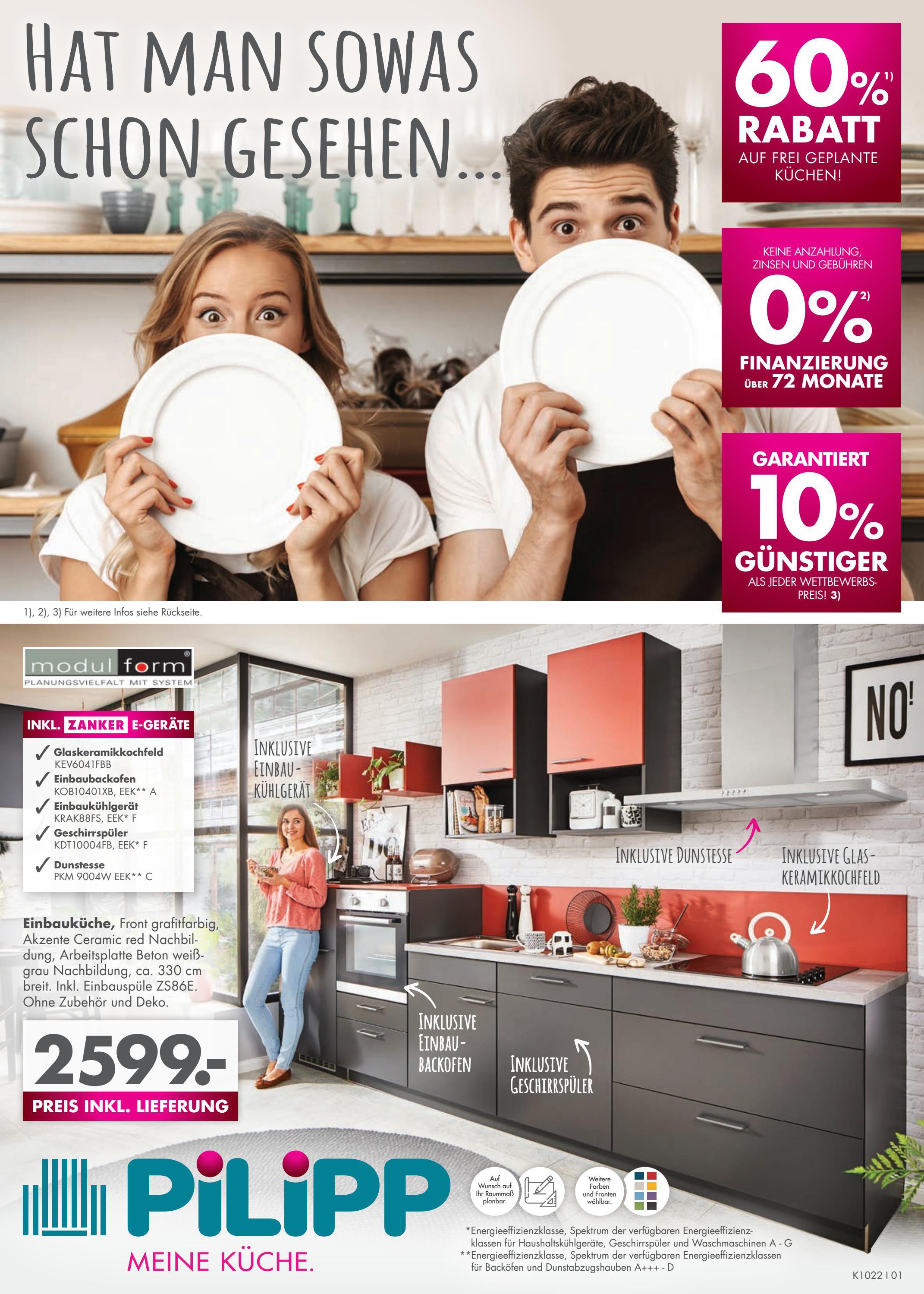 Pilipp Küchen-Prospekt by Pilipp - Issuu