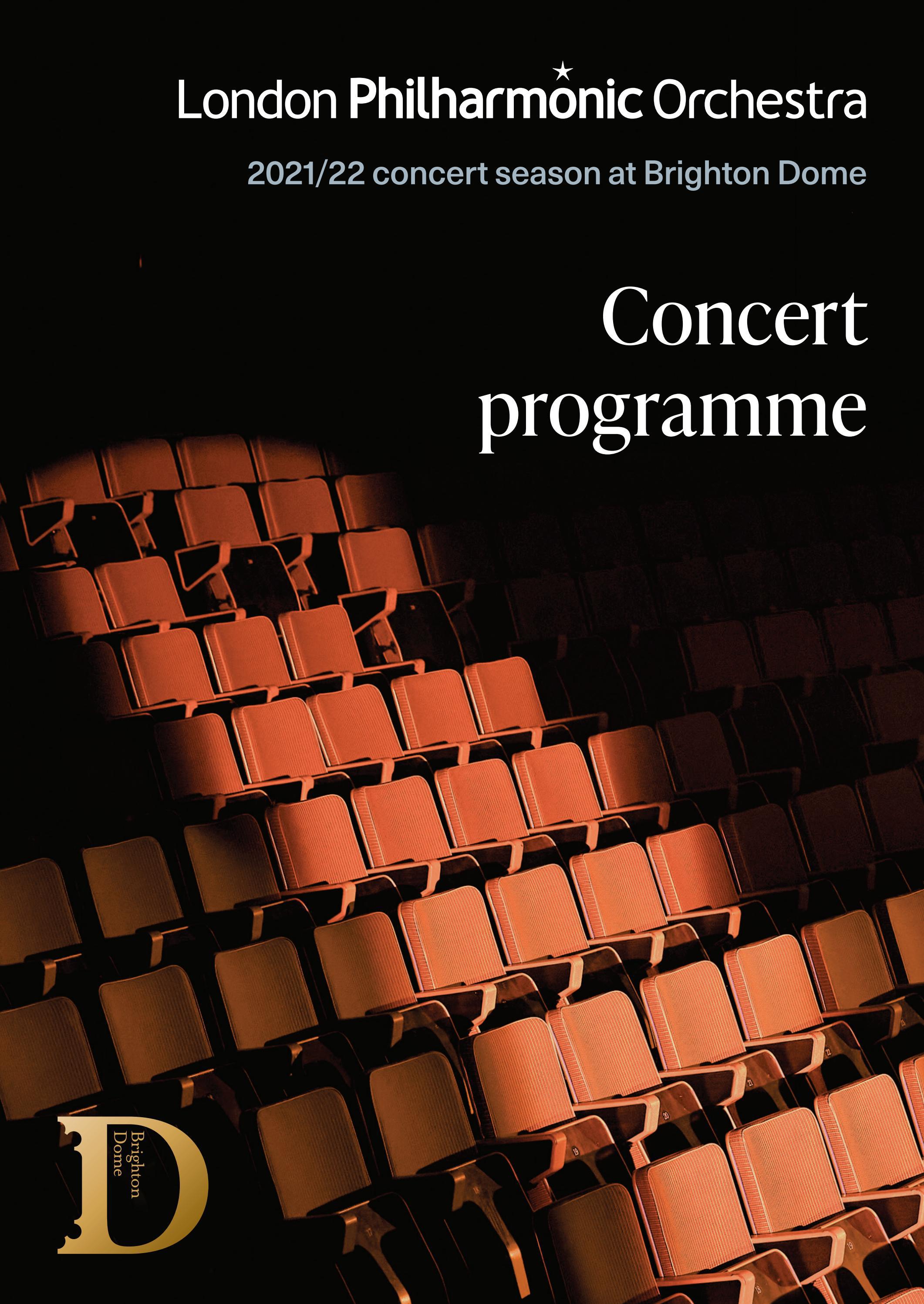 LPO concert programme: 12 Mar 2022 Brighton - Daydreams and Fantasies ...