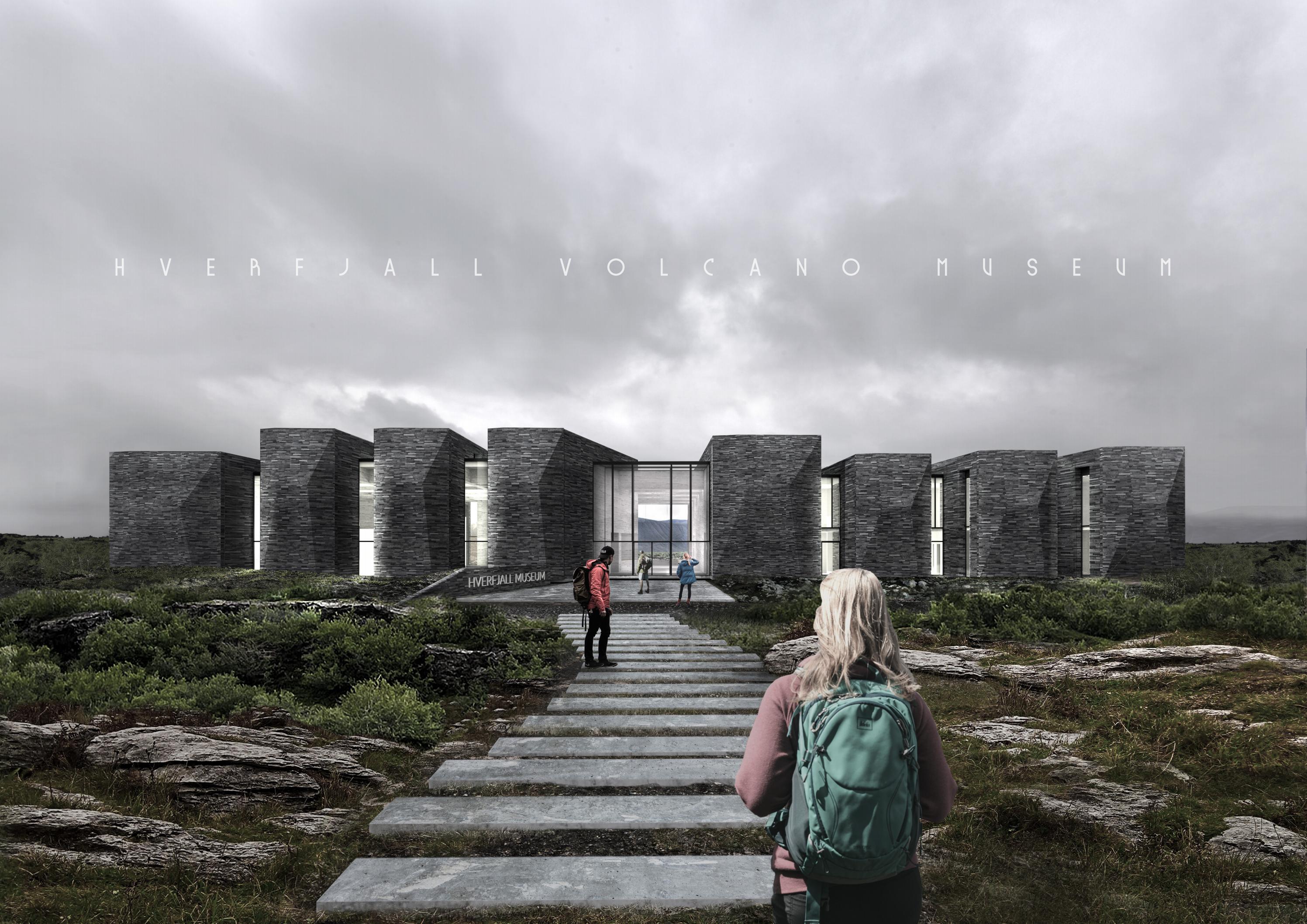 Iceland Volcano Museum Architecture Competition Design by Artur Chyra ...