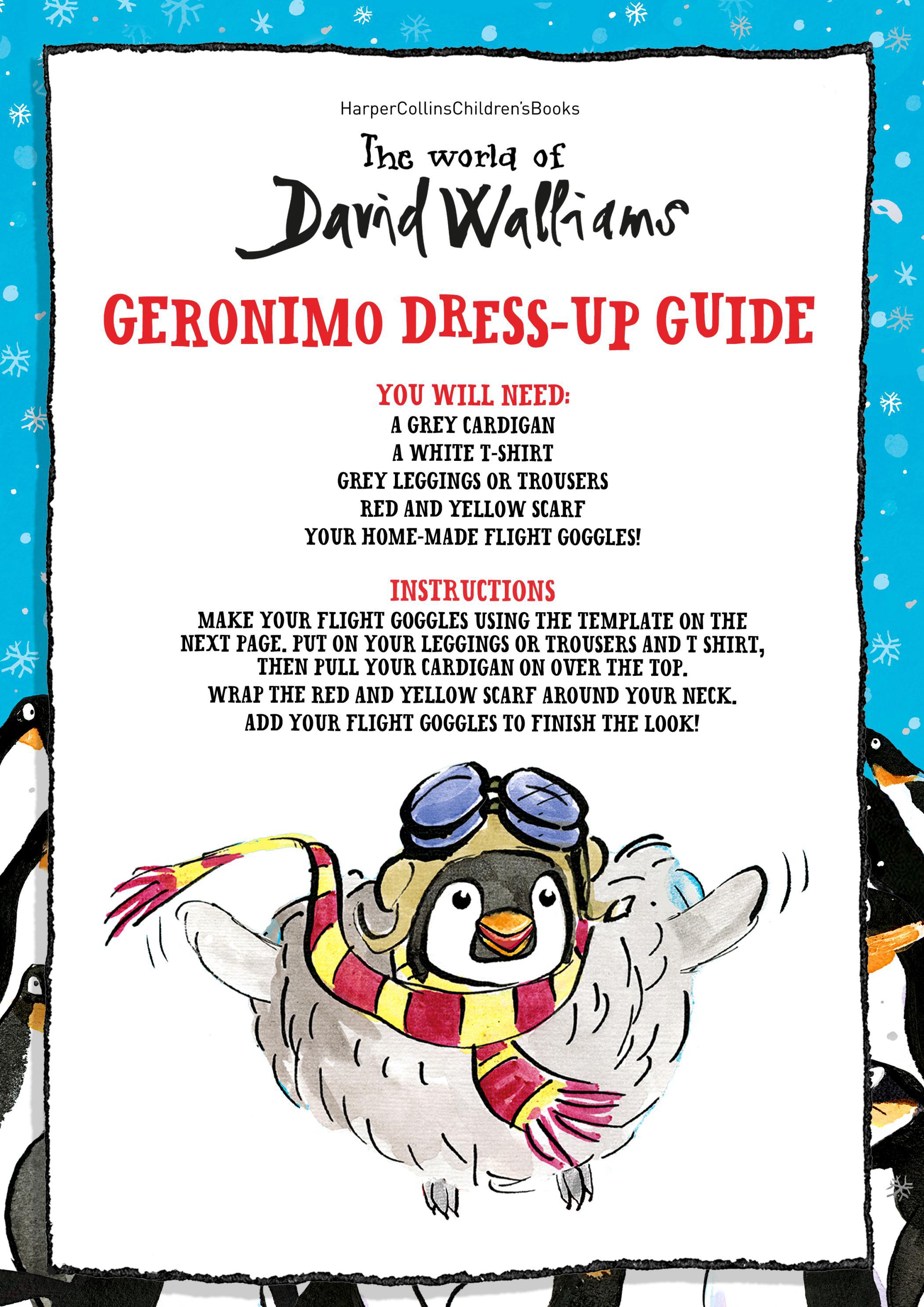 Geronimo Dress Up Guide by harpercollinschildrens - Issuu