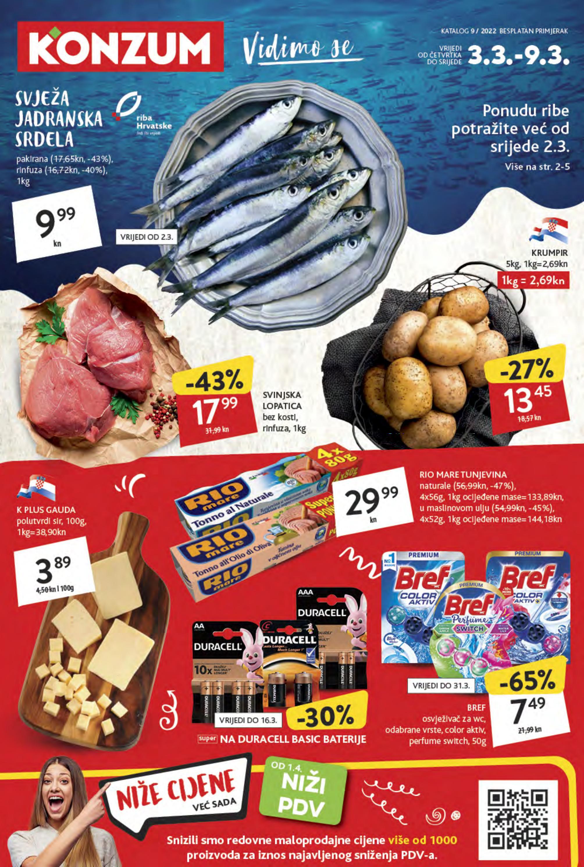 Konzum katalog od 03.-09.03.2022. by Catalog.hr - Issuu