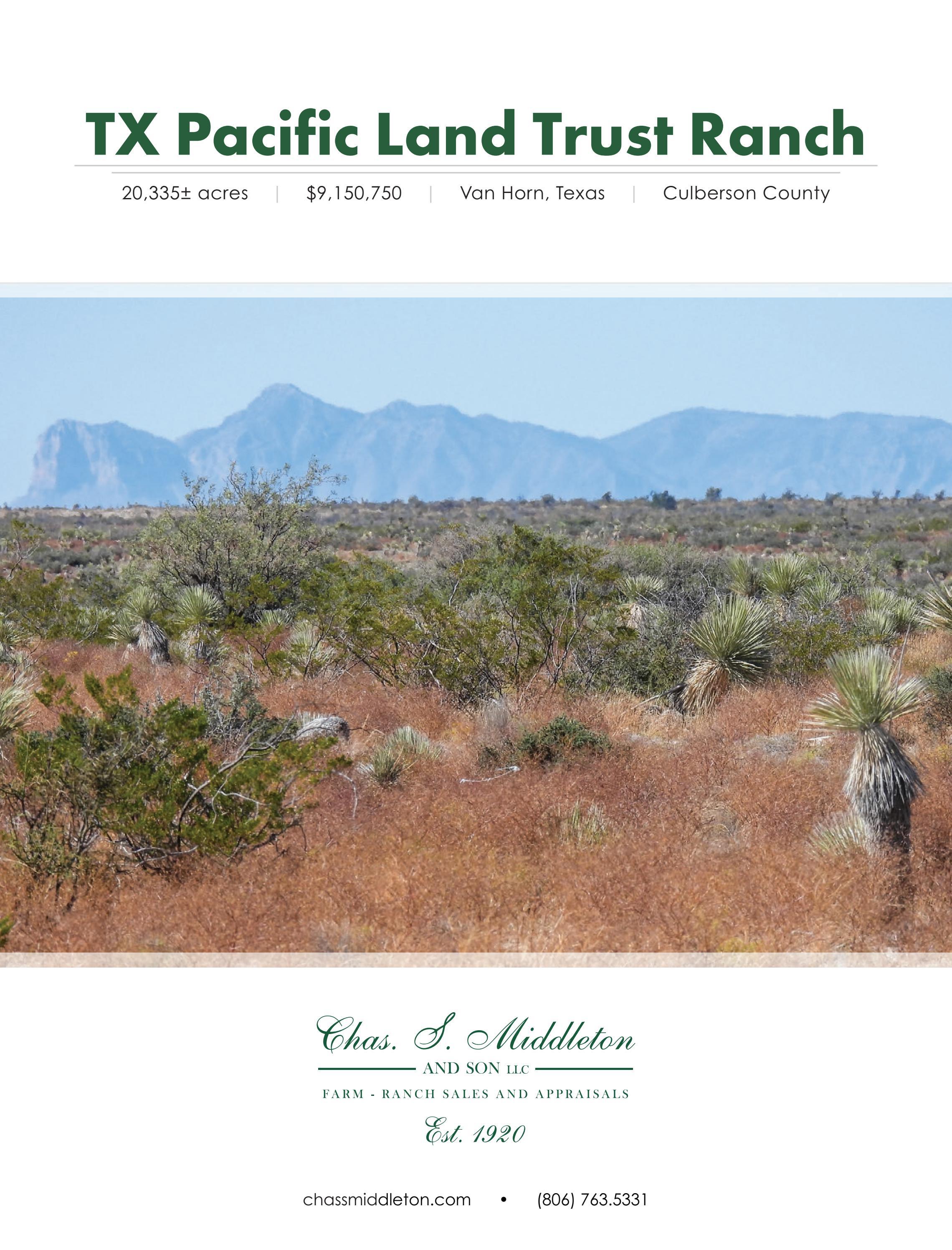 TX Pacific Land Trust Ranch by csmandson - Issuu