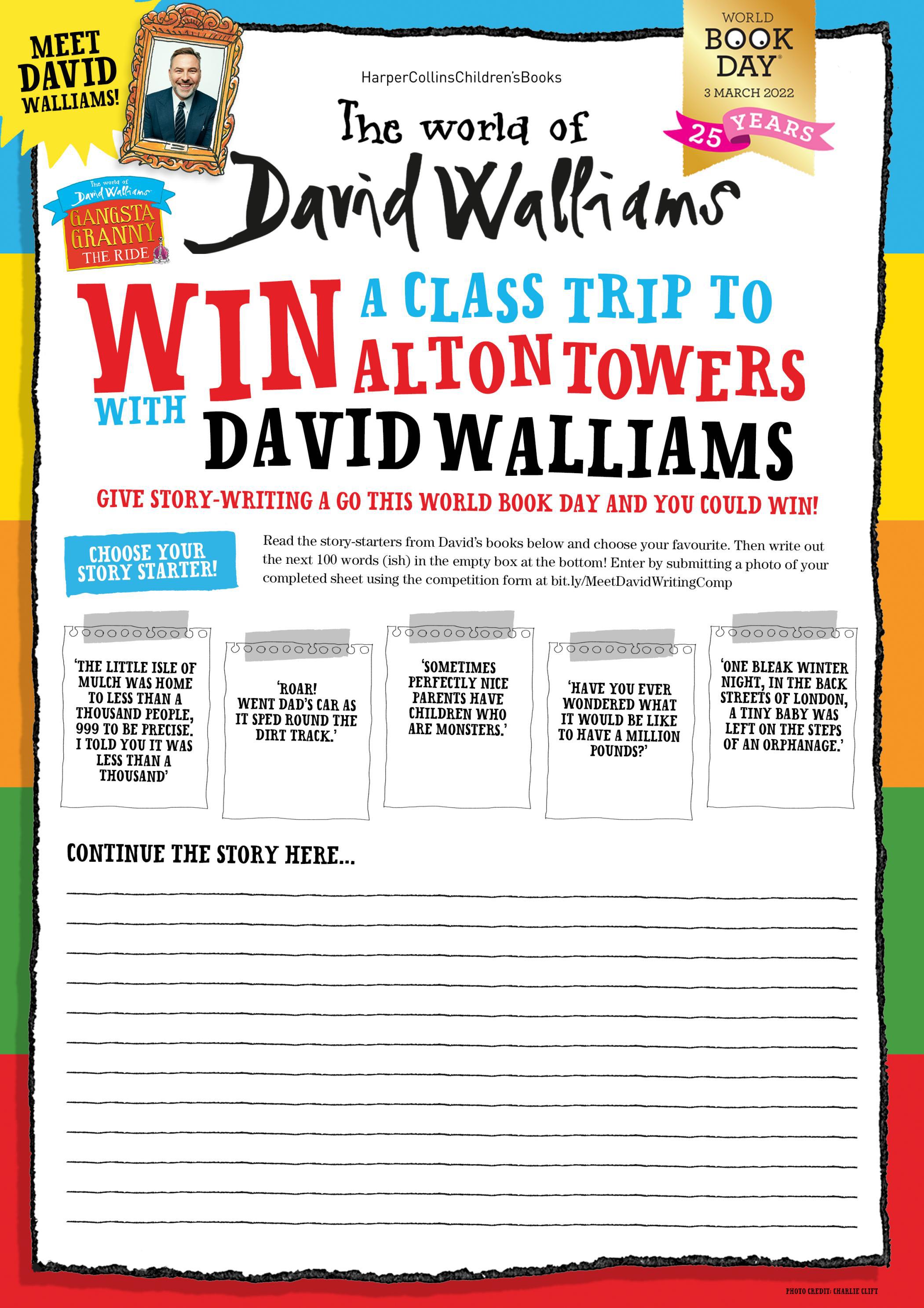 Story-Starters with The World of David Walliams by ...